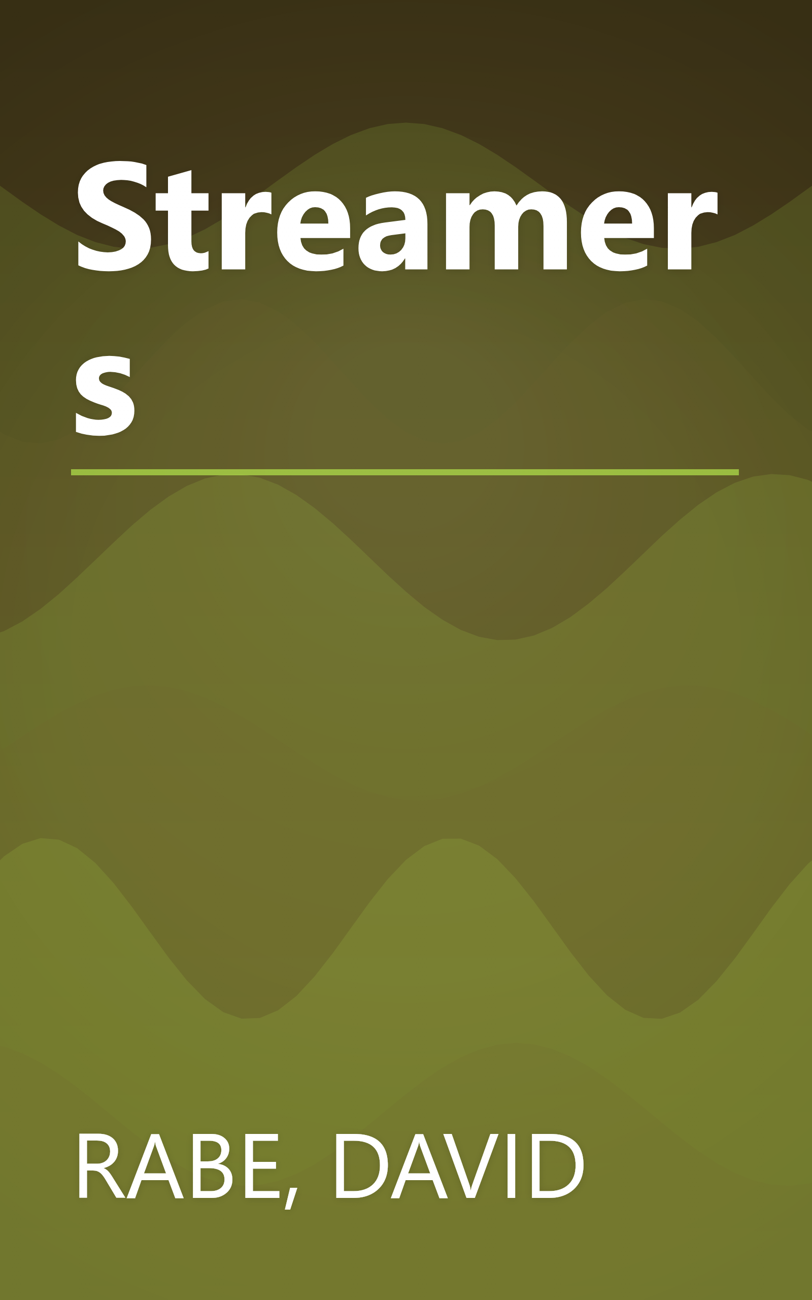 Streamers book cover