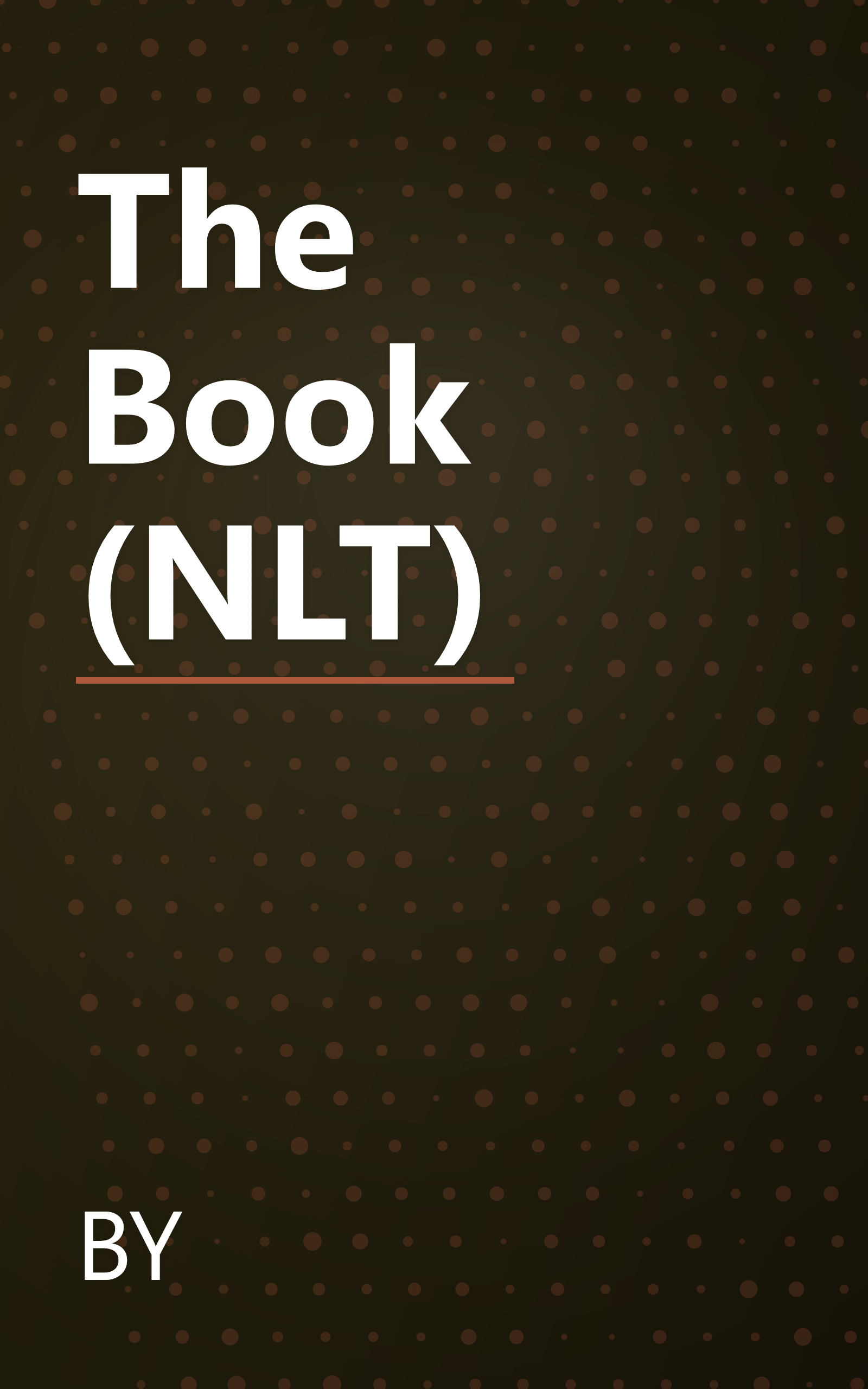 The Book (NLT) book cover