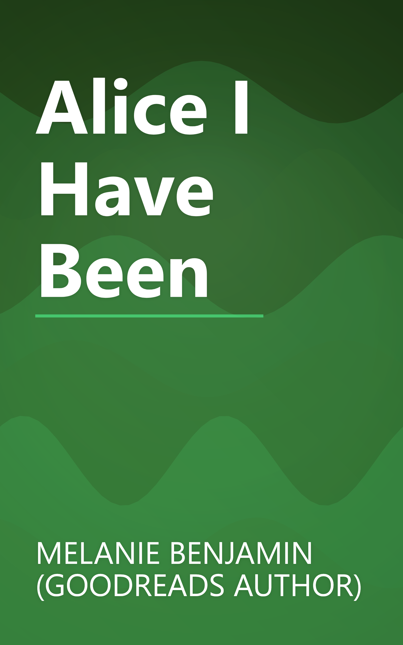 Alice I Have Been book cover