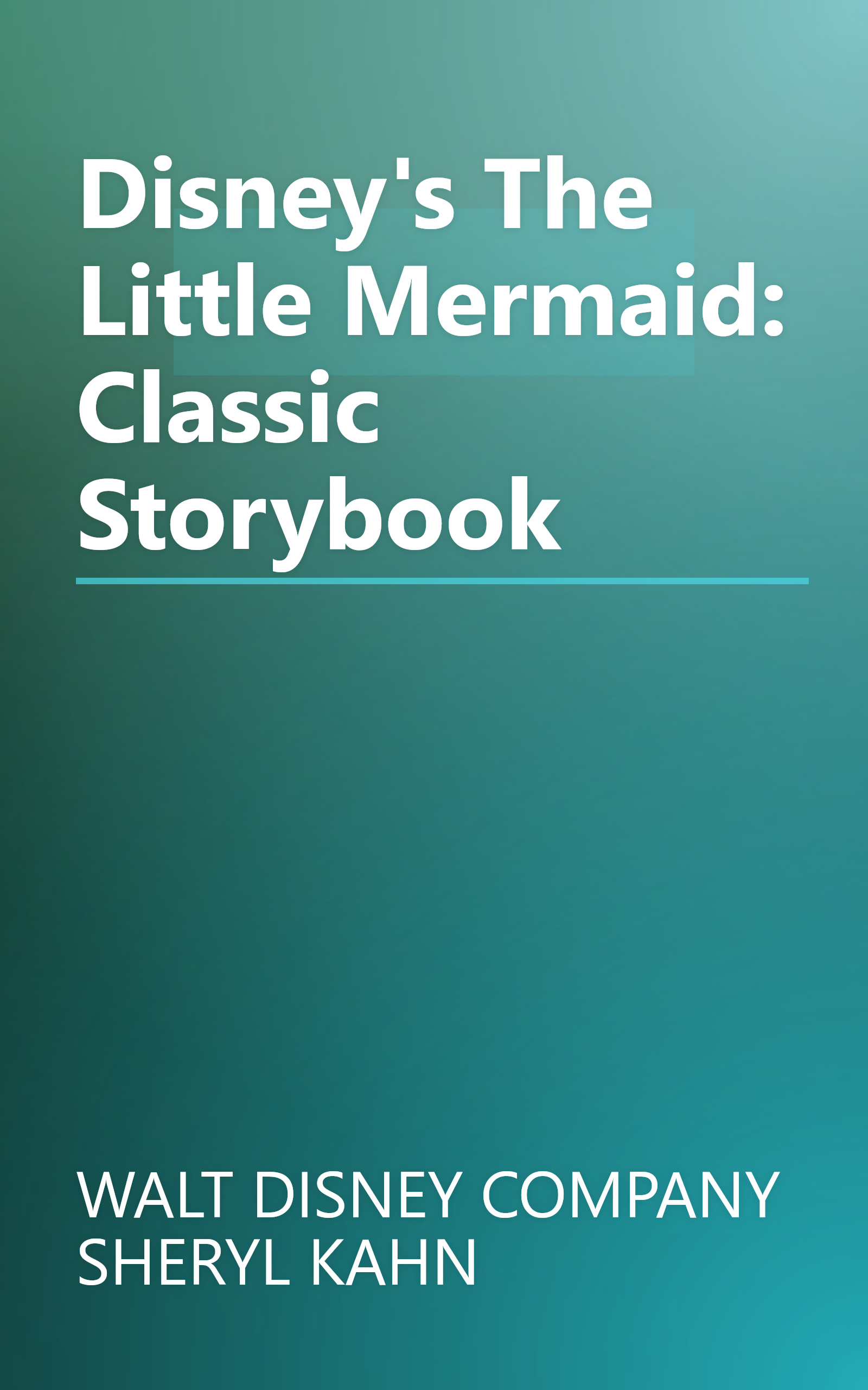Disney's The Little Mermaid: Classic Storybook book cover