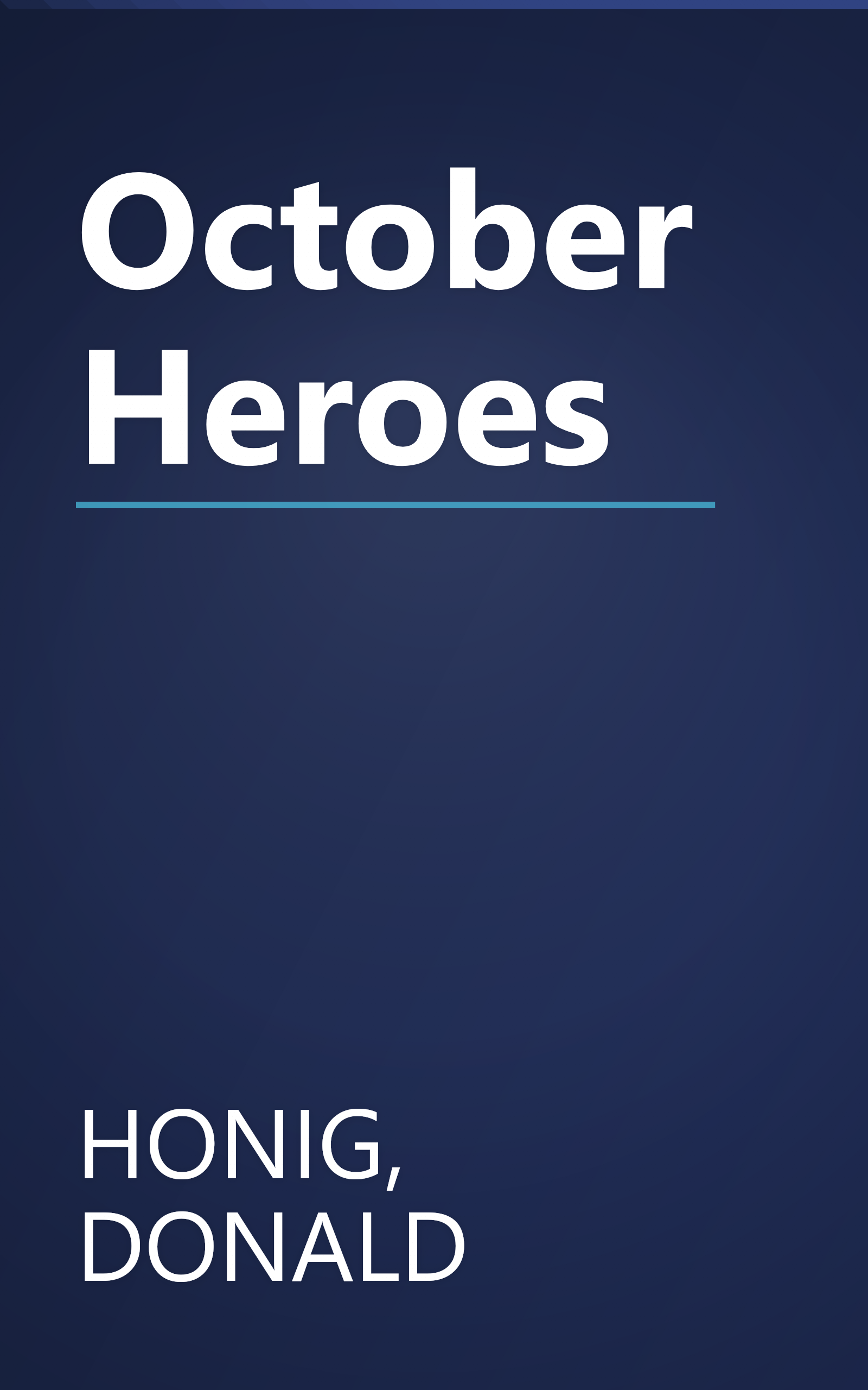 October Heroes book cover