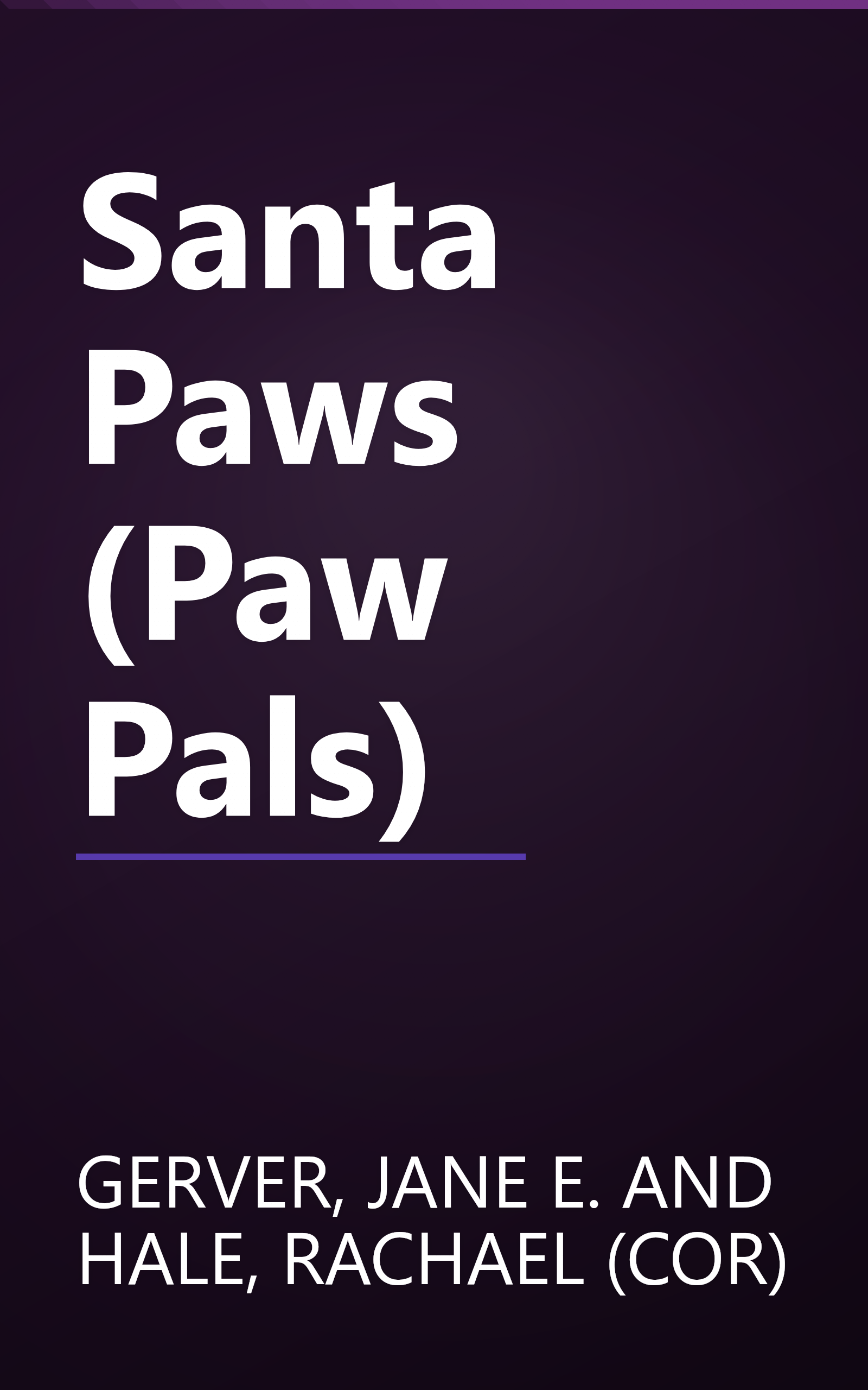 Santa Paws (Paw Pals) book cover
