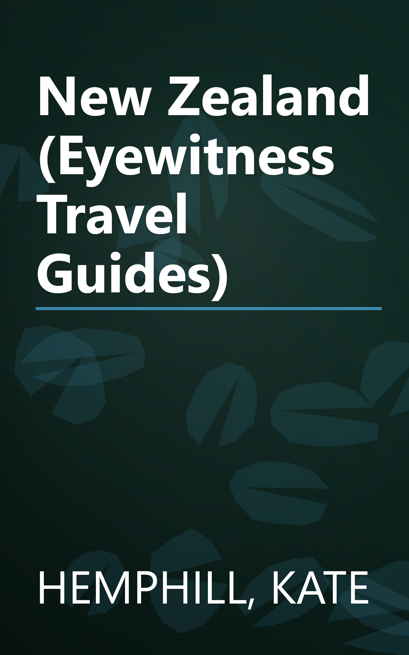 New Zealand (Eyewitness Travel Guides) book cover