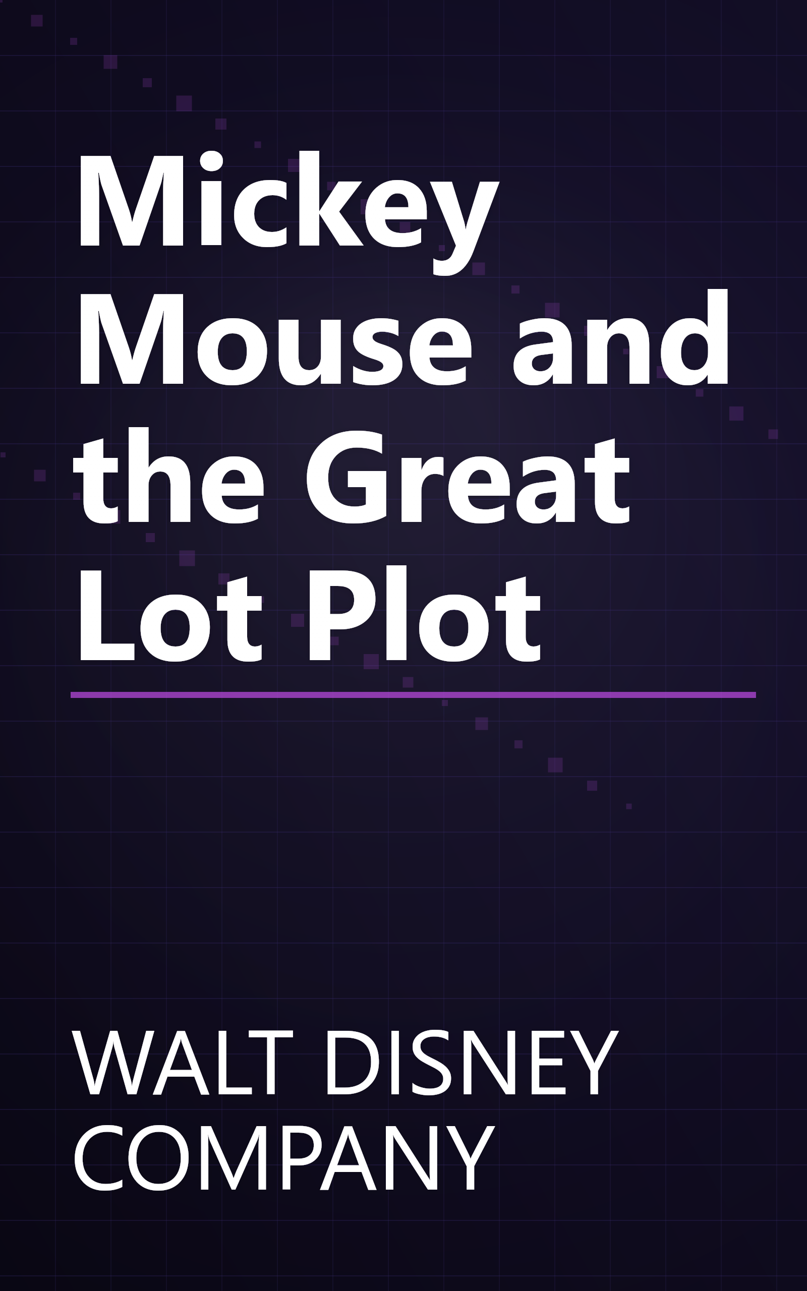Mickey Mouse and the Great Lot Plot book cover
