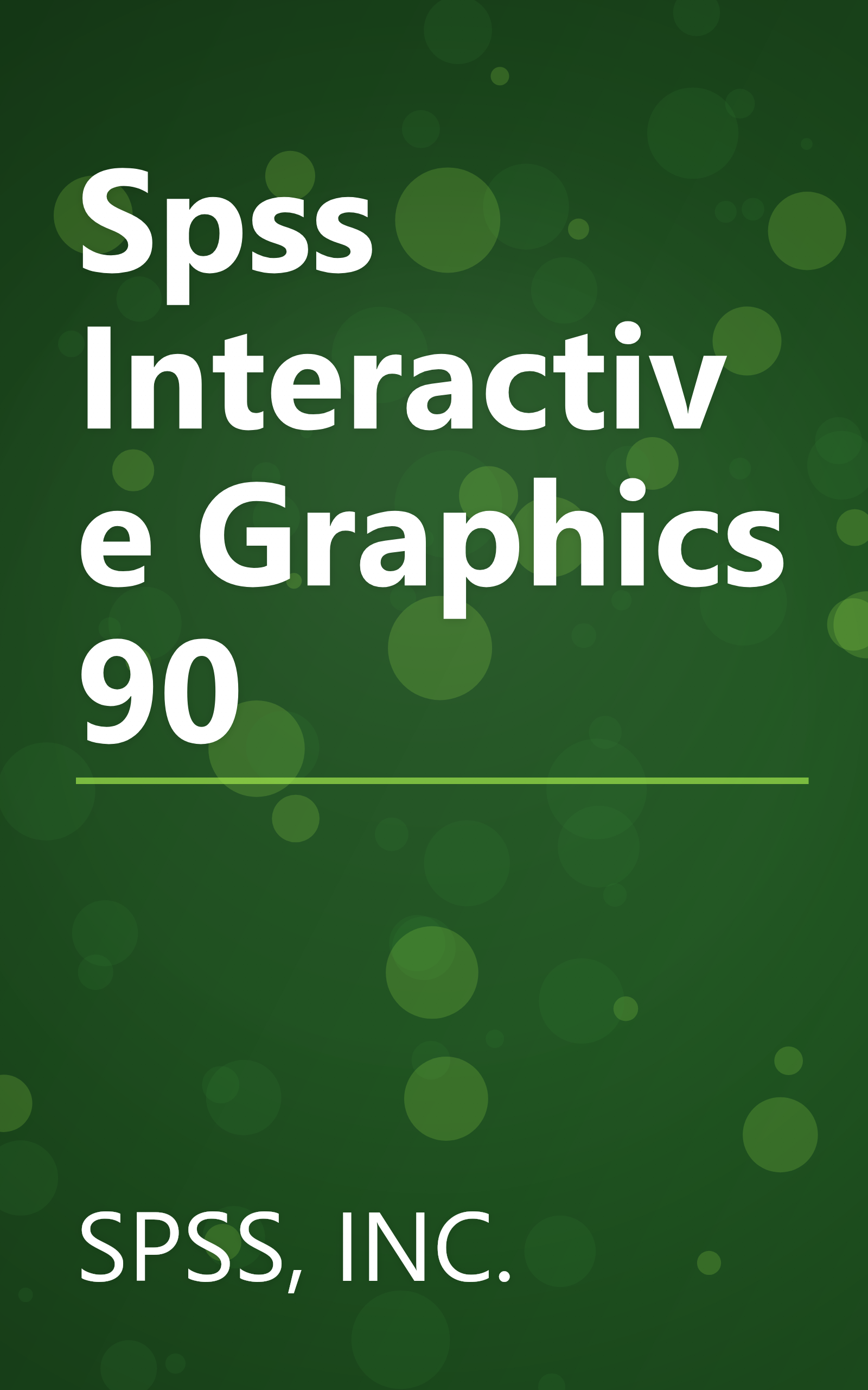 Spss Interactive Graphics 90 book cover