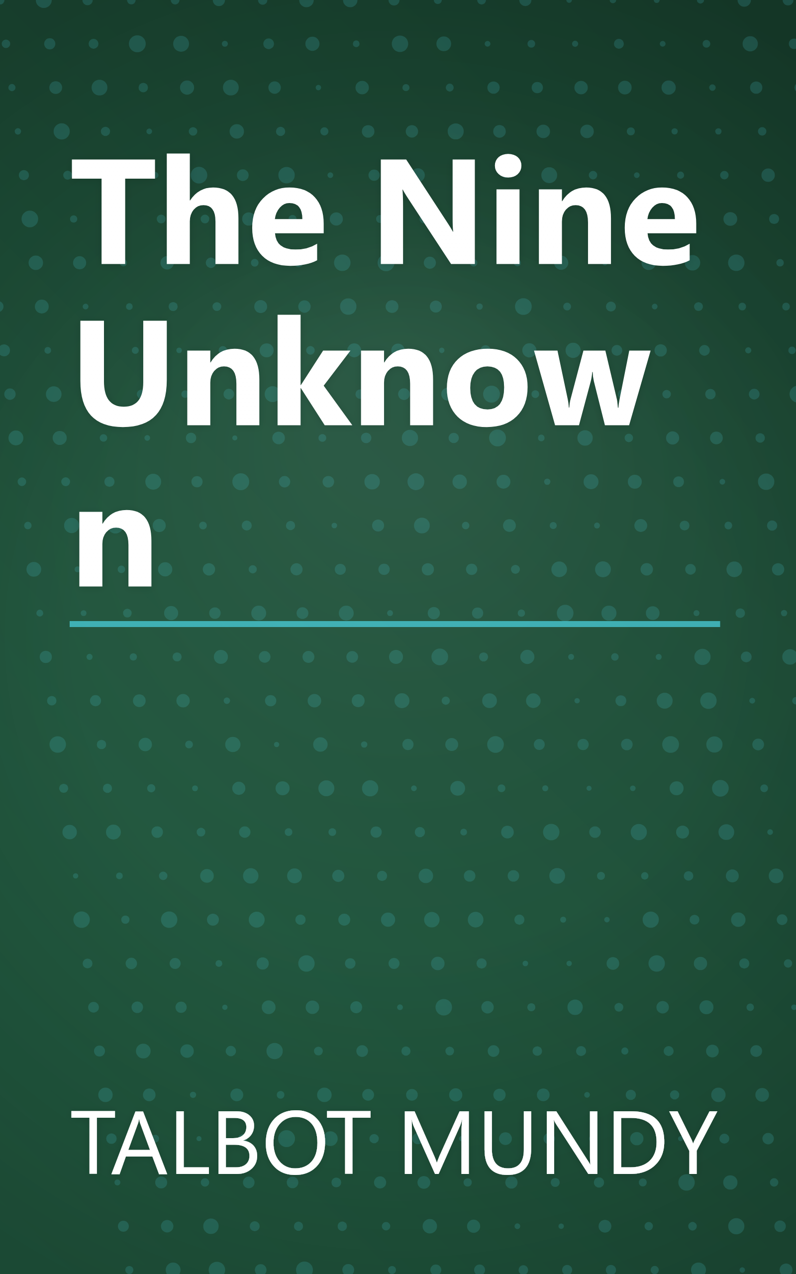 The Nine Unknown book cover