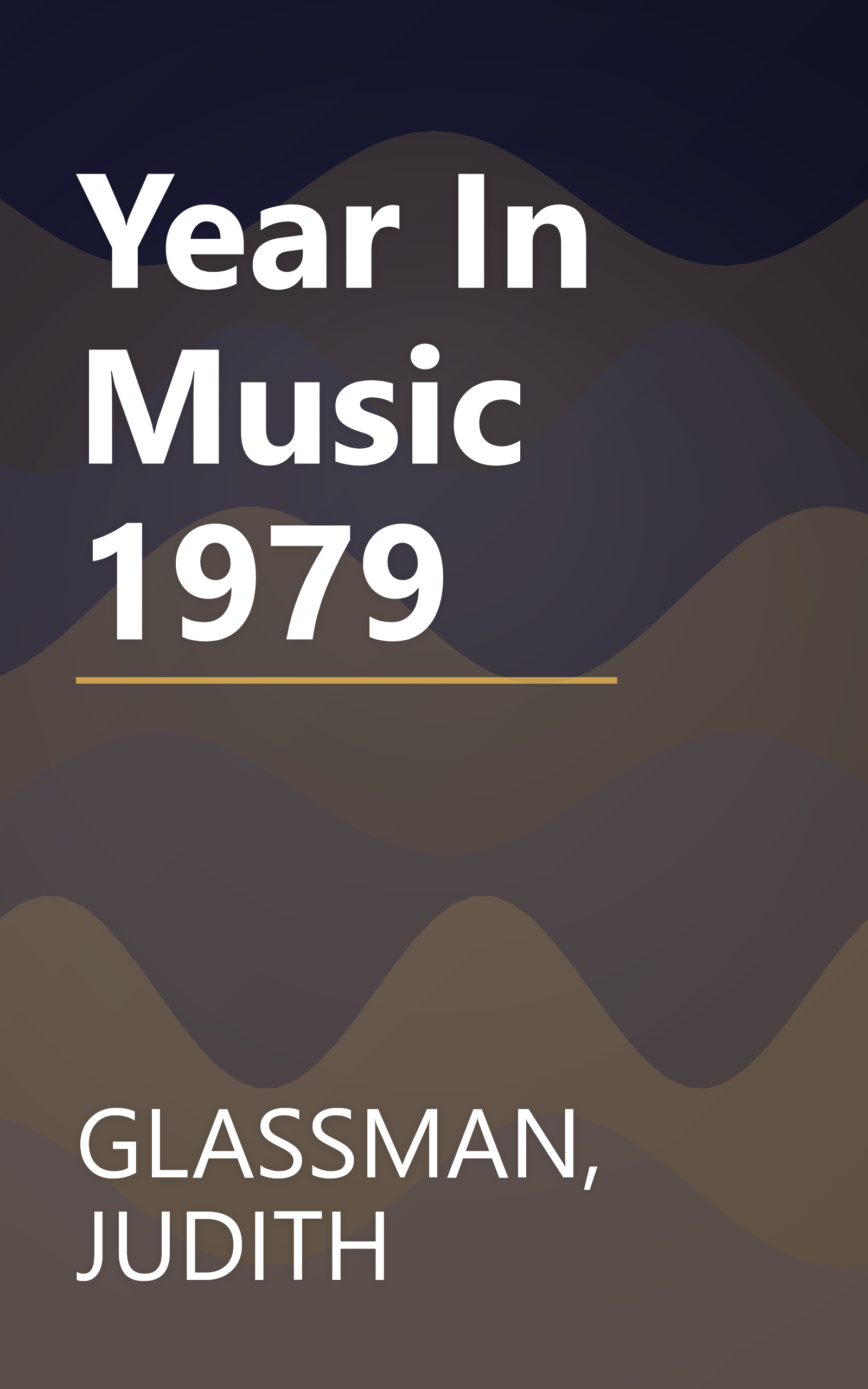 Year In Music 1979 book cover