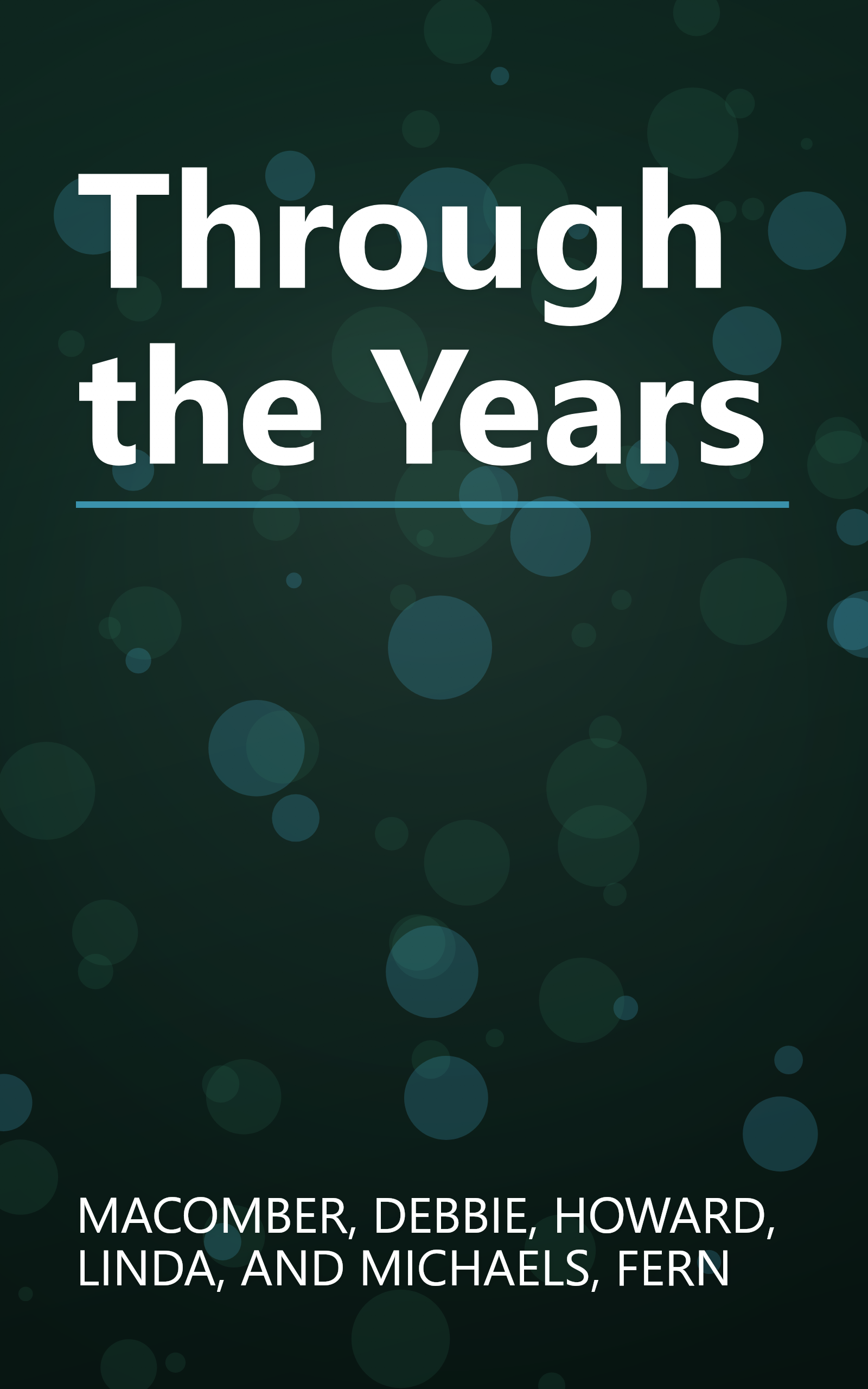 Through the Years book cover