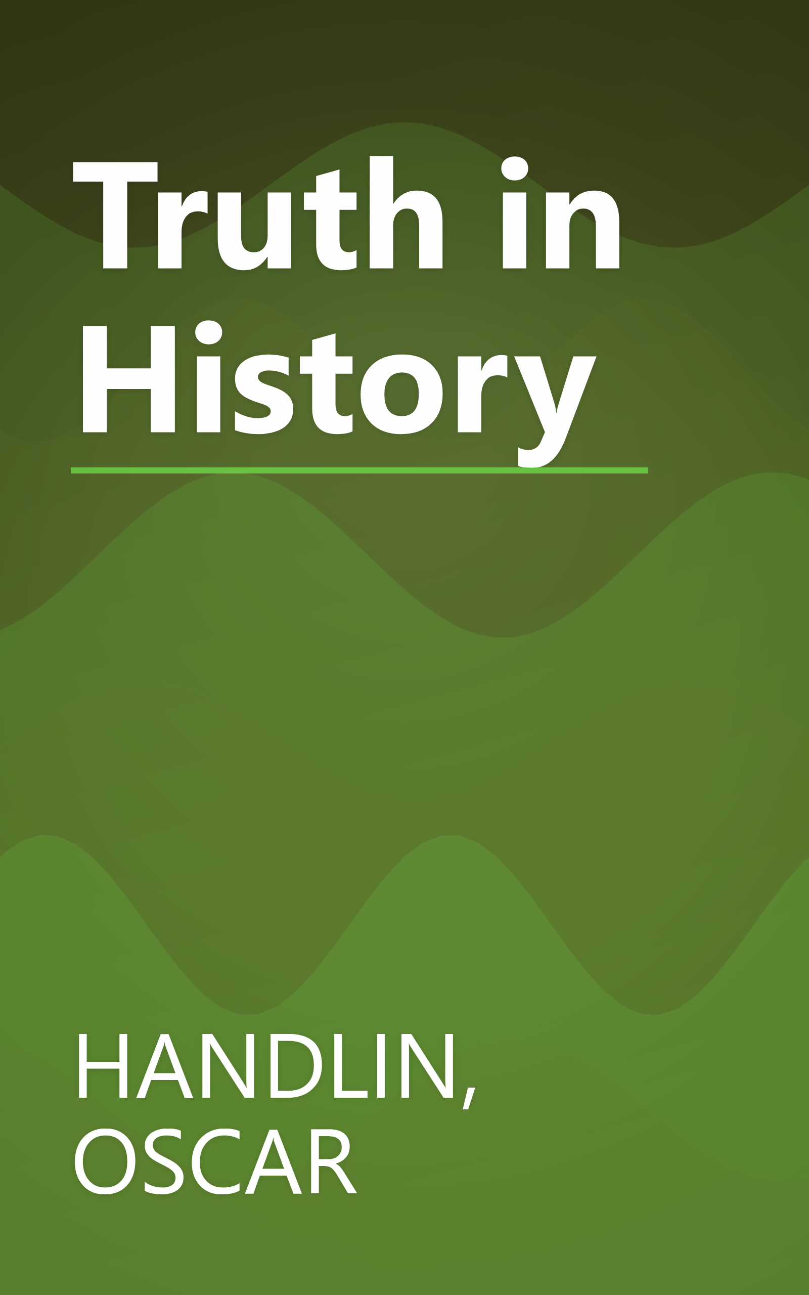 Truth in History book cover