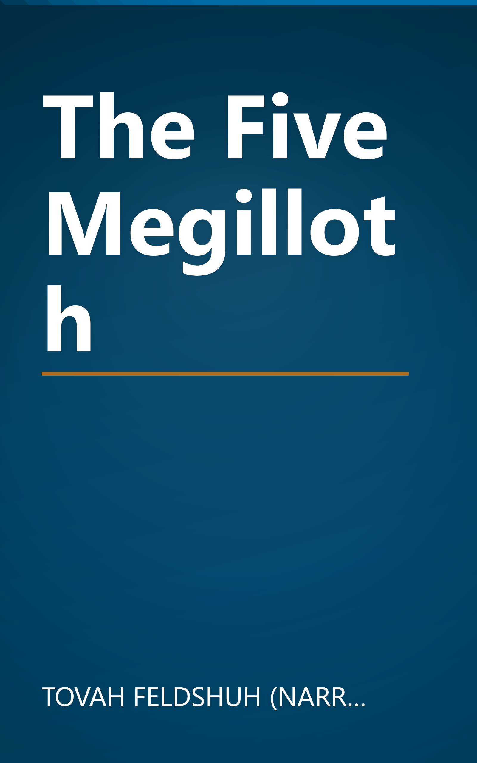 The Five Megilloth book cover