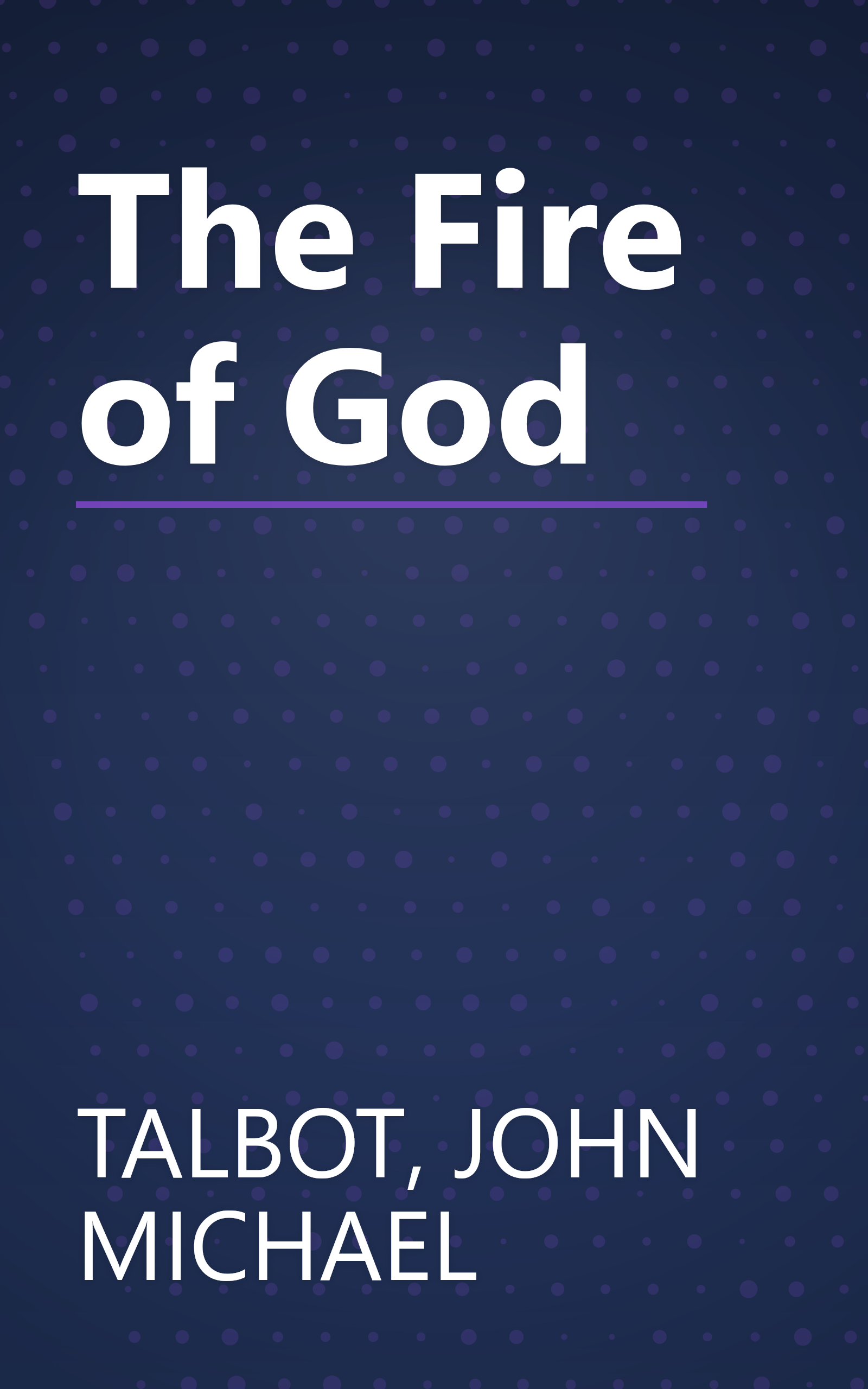 The Fire of God book cover
