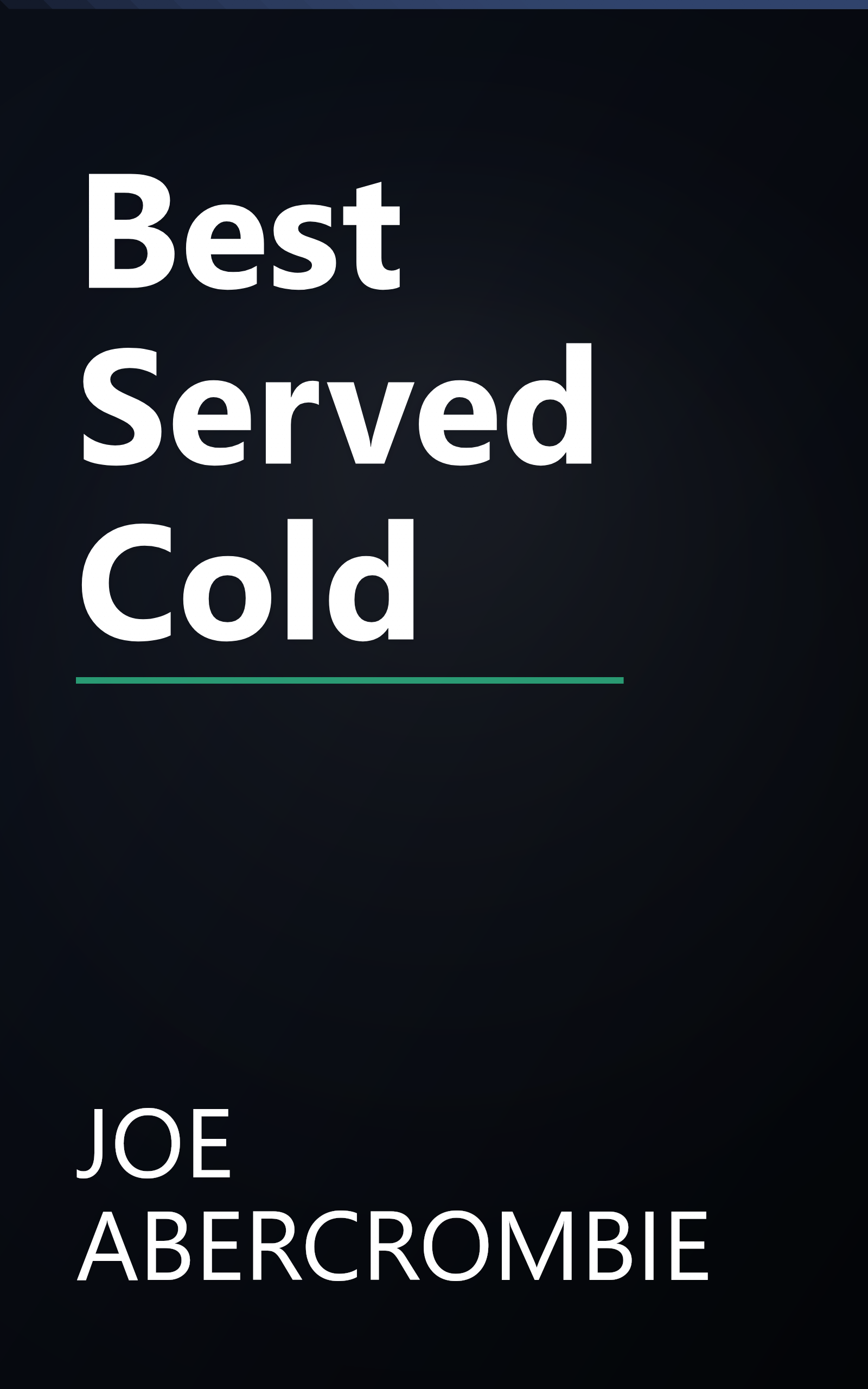 Best Served Cold book cover