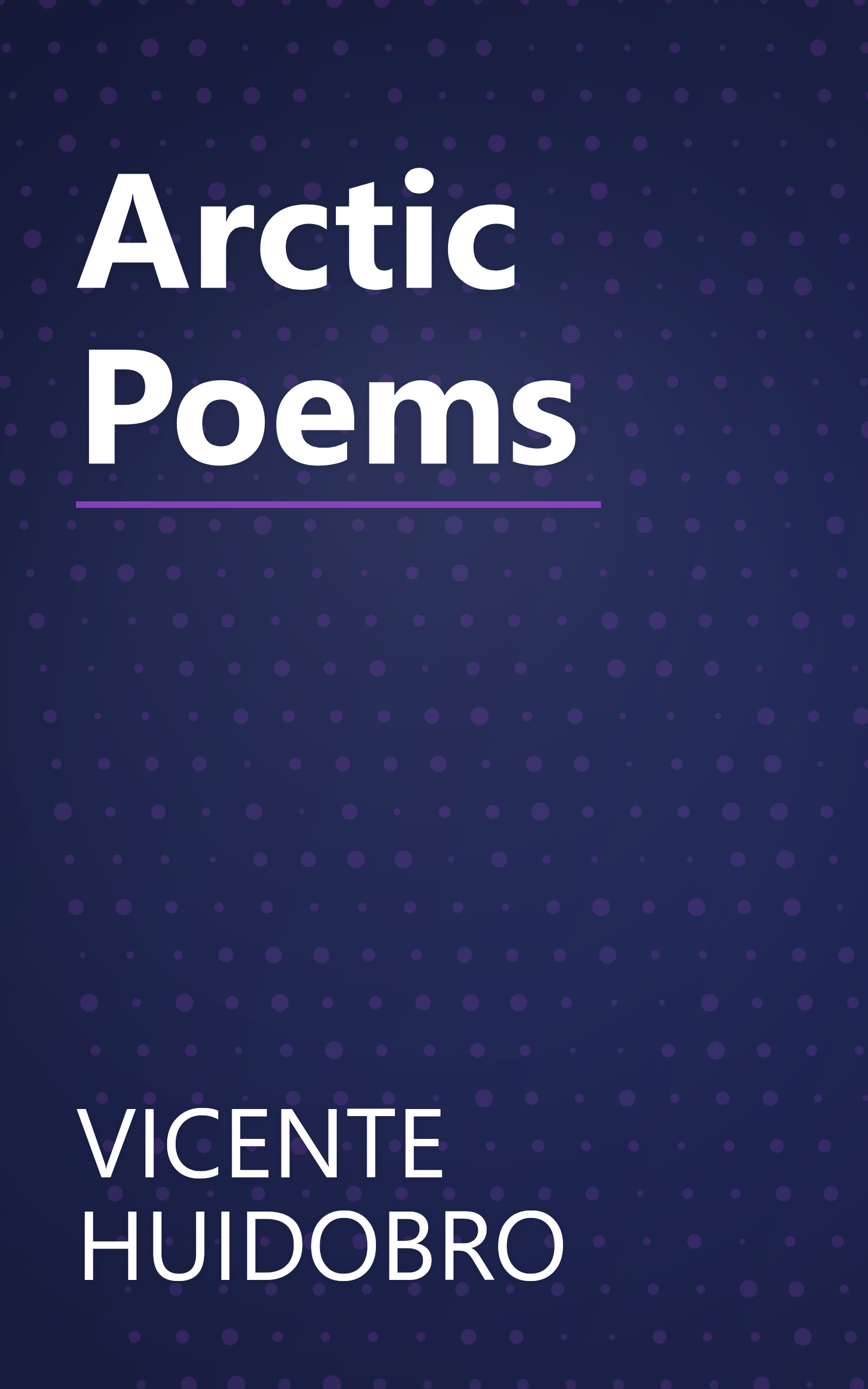 Arctic Poems book cover