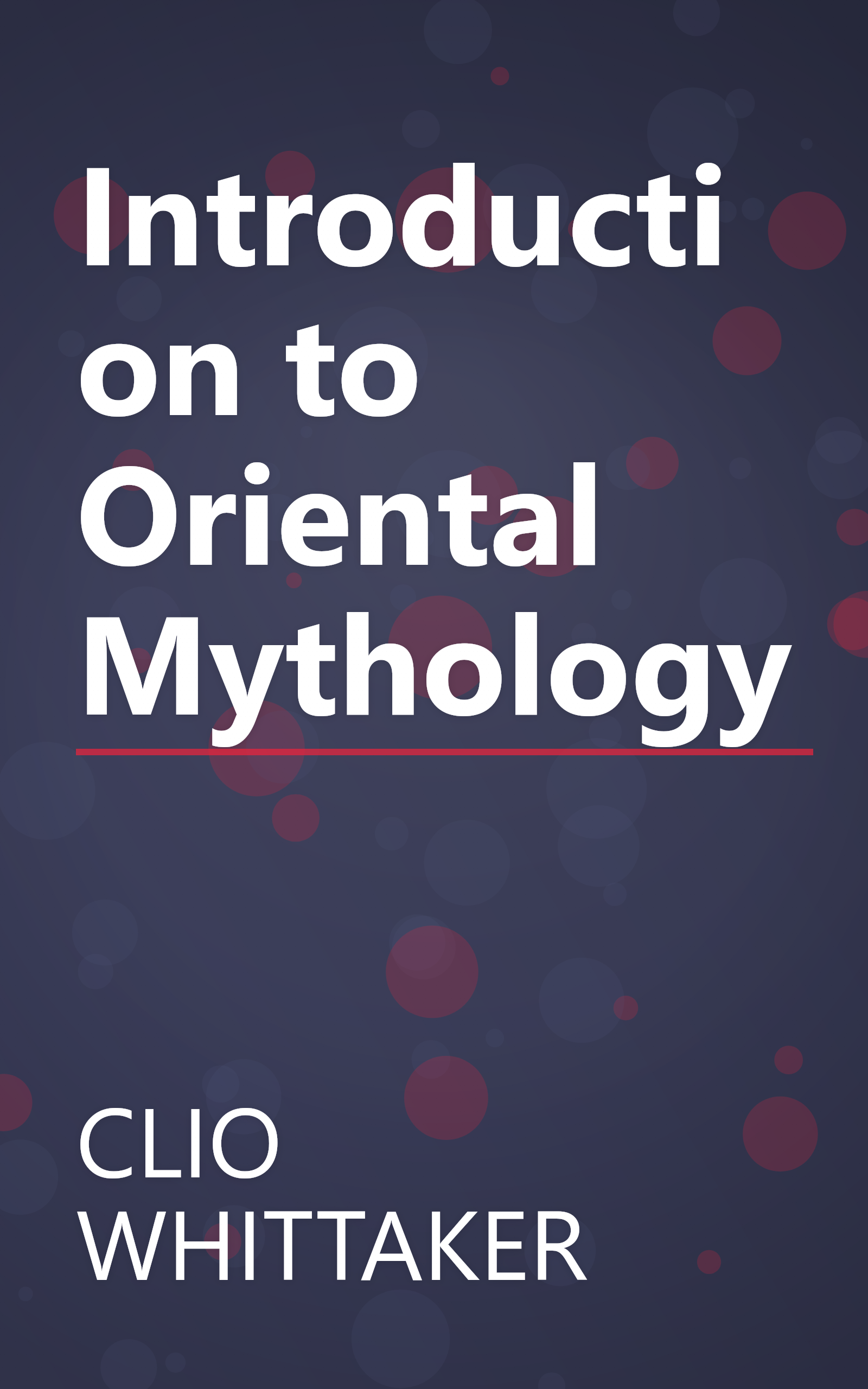 Introduction to Oriental Mythology book cover