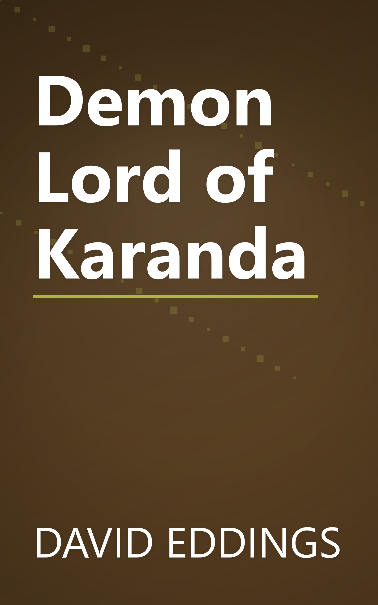 Demon Lord of Karanda book cover