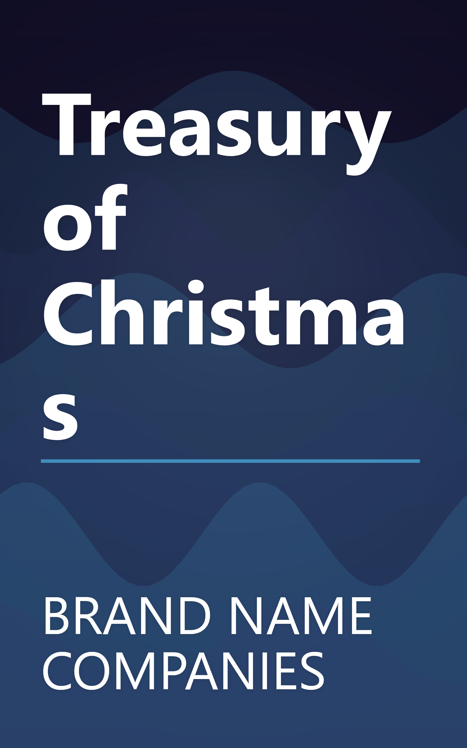 Treasury of Christmas book cover