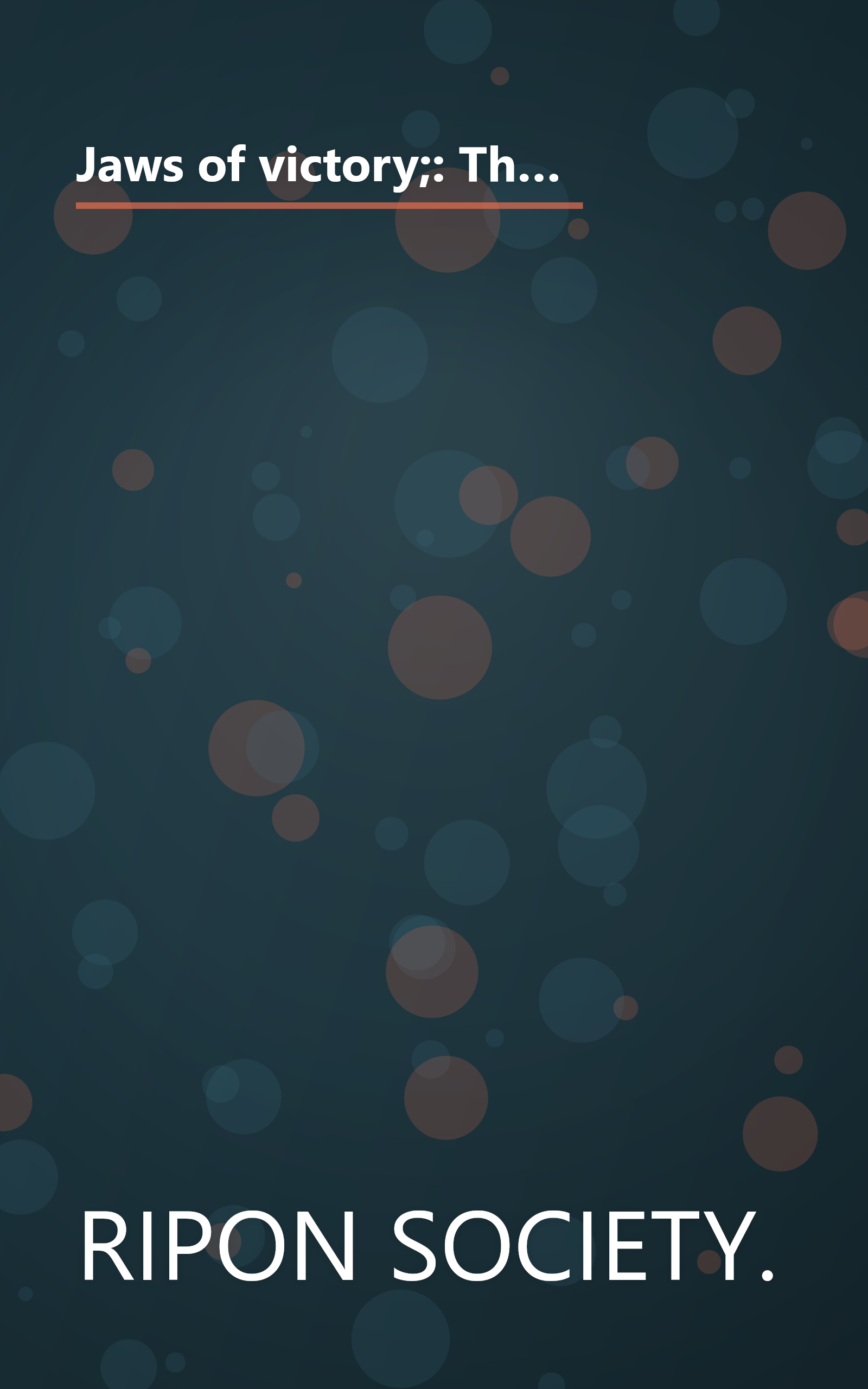 Jaws of victory;: The game-plan politics of 1972, the crisis of the Republican party, and the future of the constitution book cover