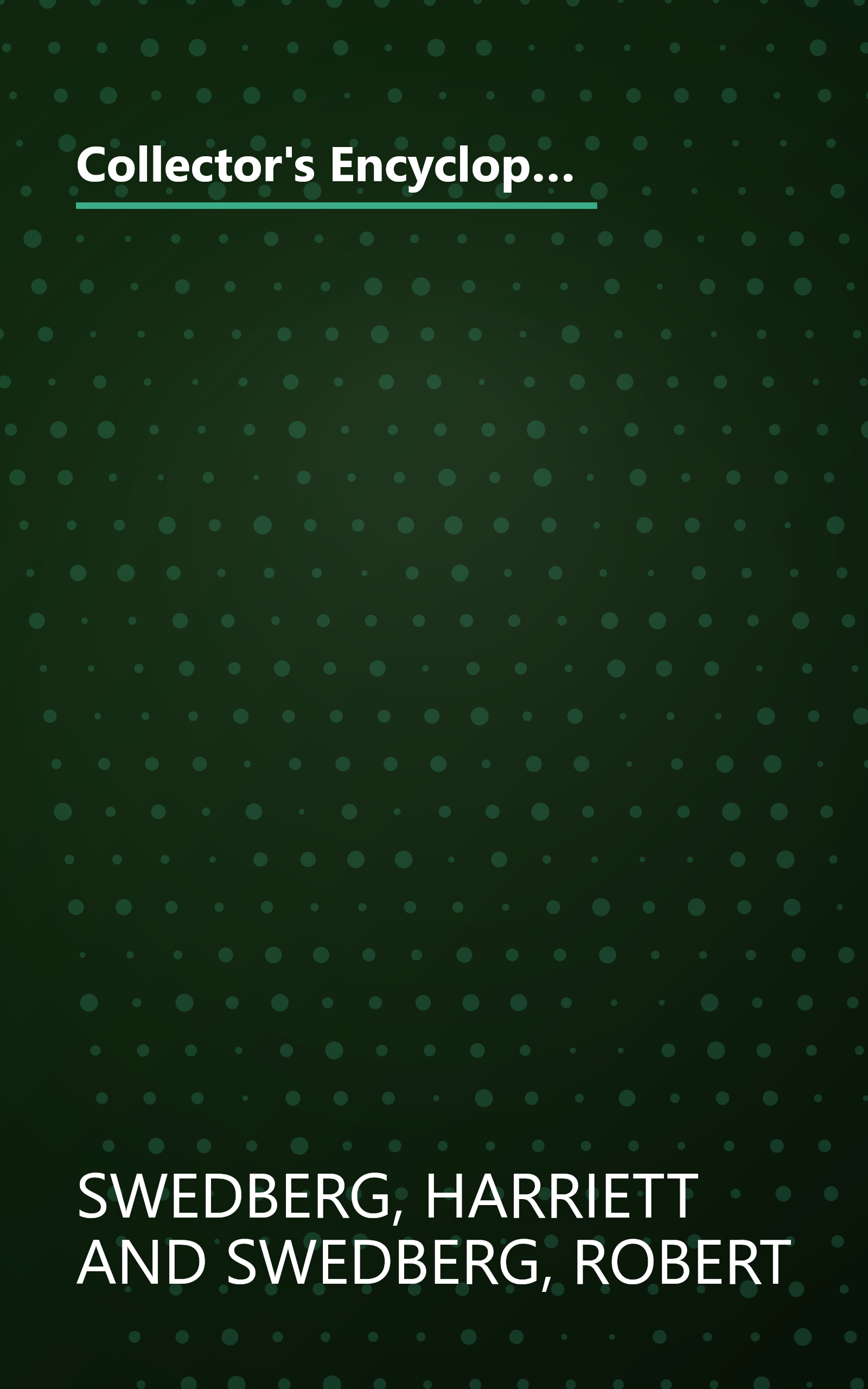 Collector's Encyclopedia of American Furniture: Country Furniture of the Eighteenth and Nineteenth Centuries (Collector's Encyclopedia of American Furniture Vol. 3) book cover