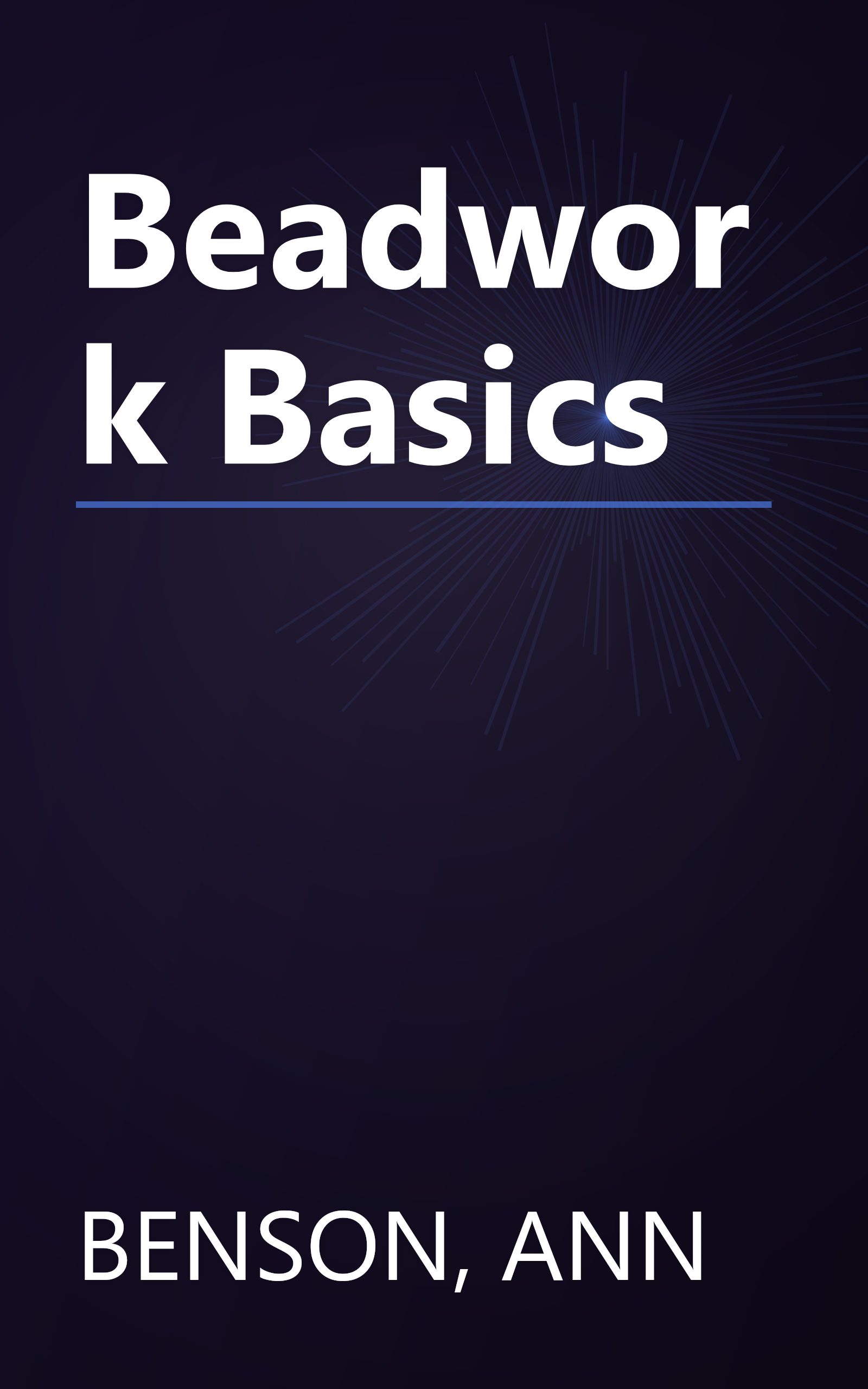Beadwork Basics book cover