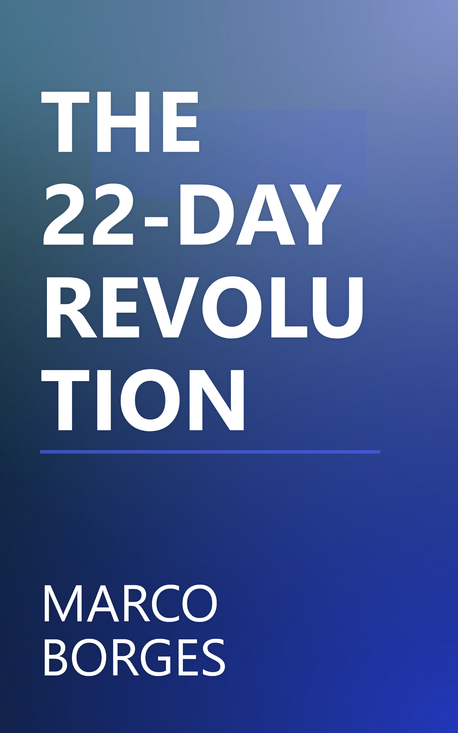 THE 22-DAY REVOLUTION book cover