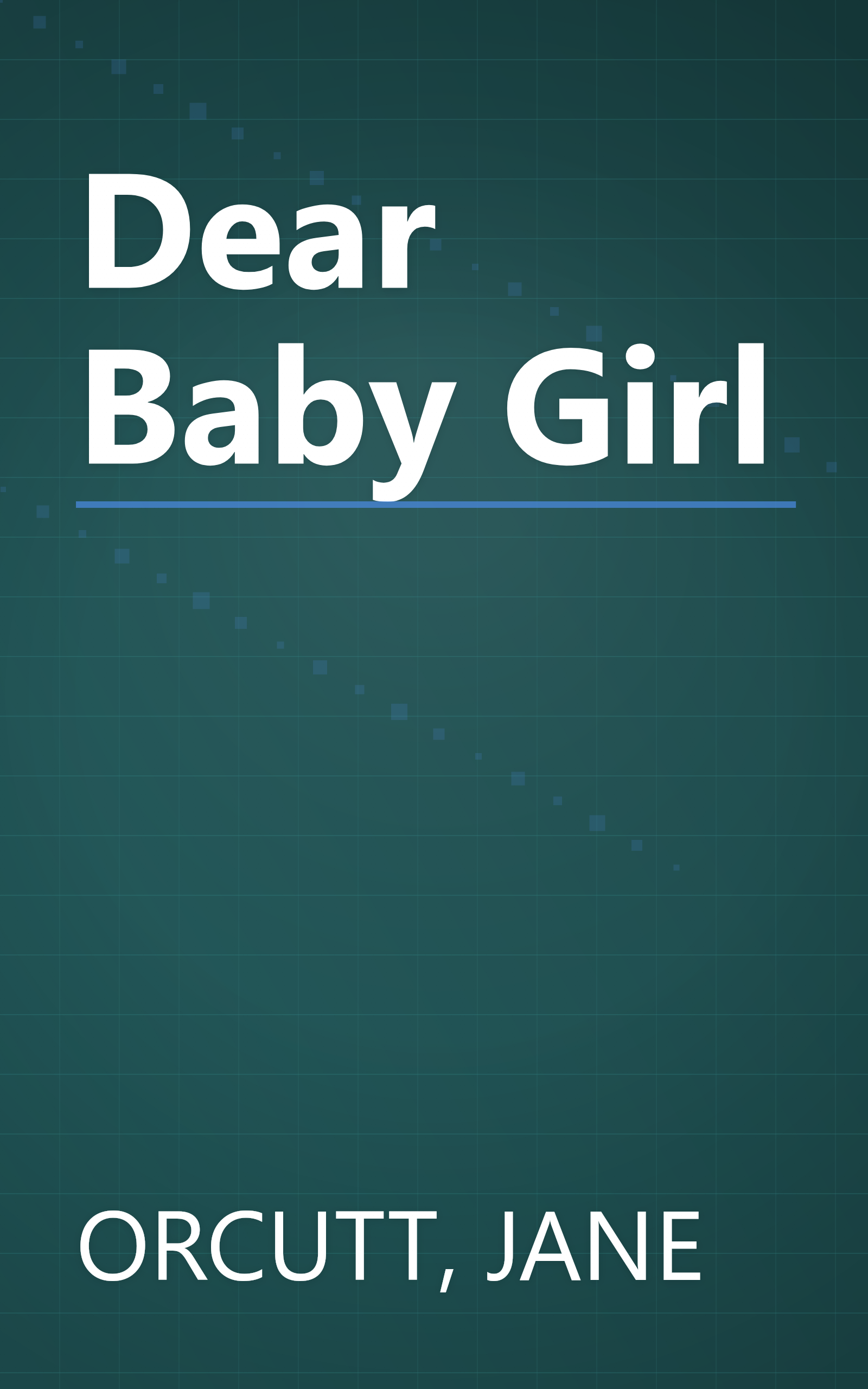Dear Baby Girl book cover
