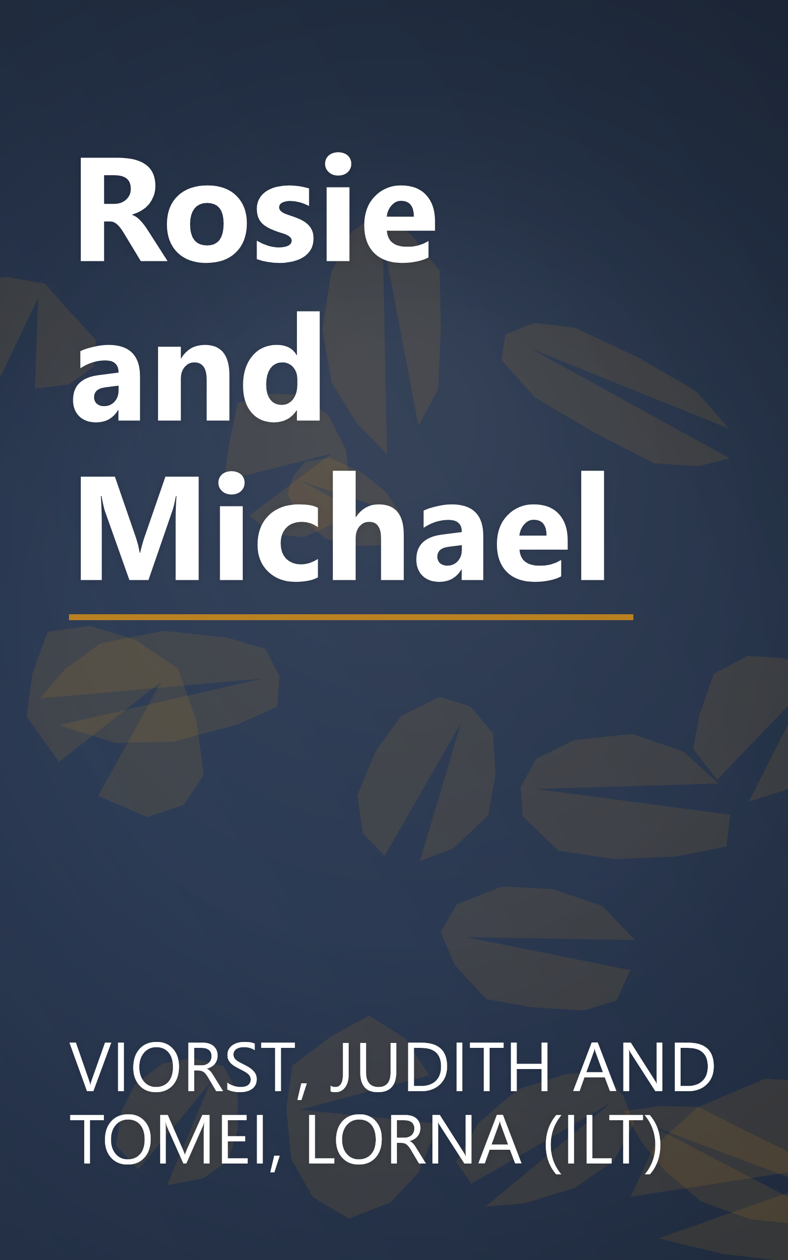 Rosie and Michael book cover