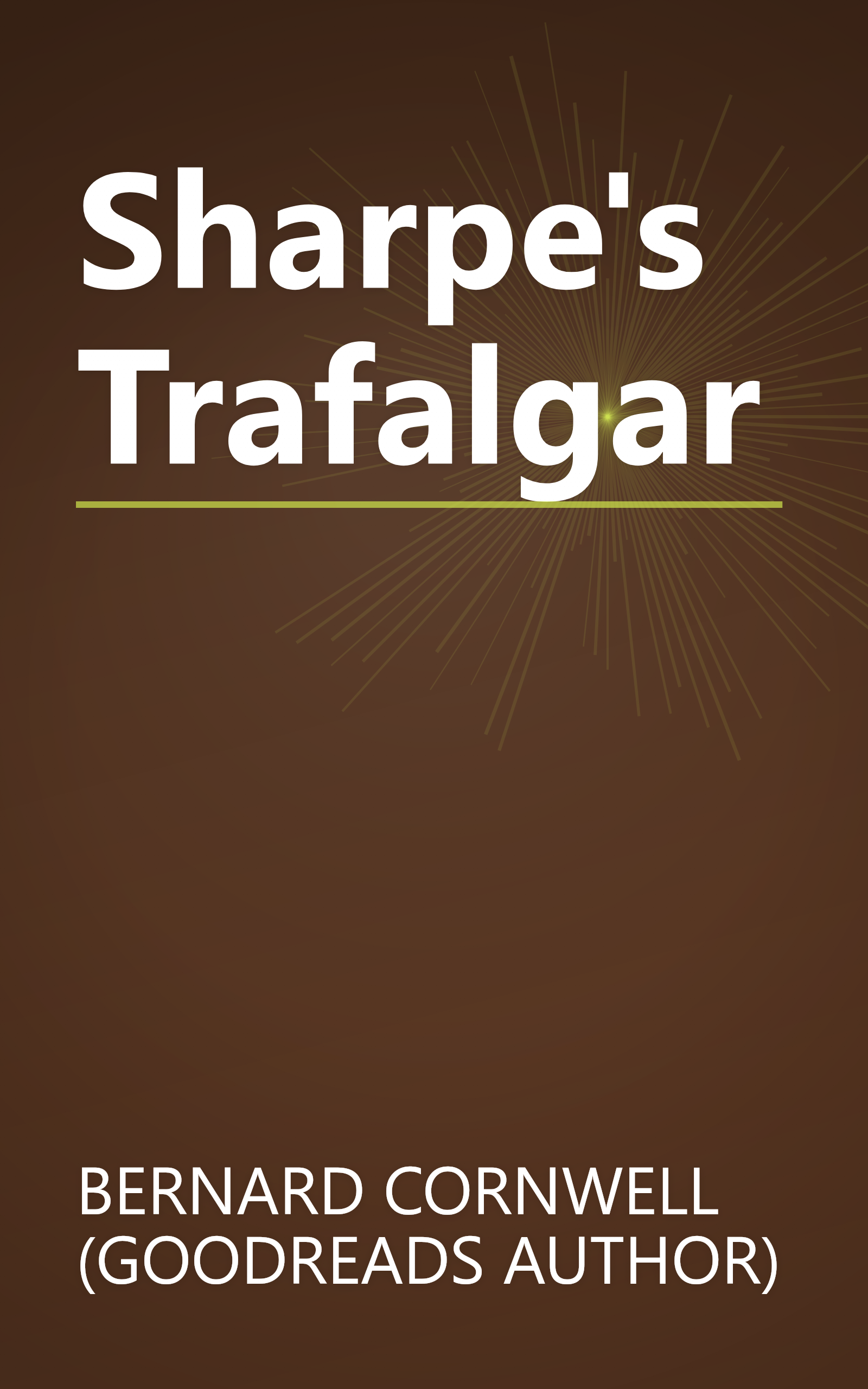 Sharpe's Trafalgar book cover