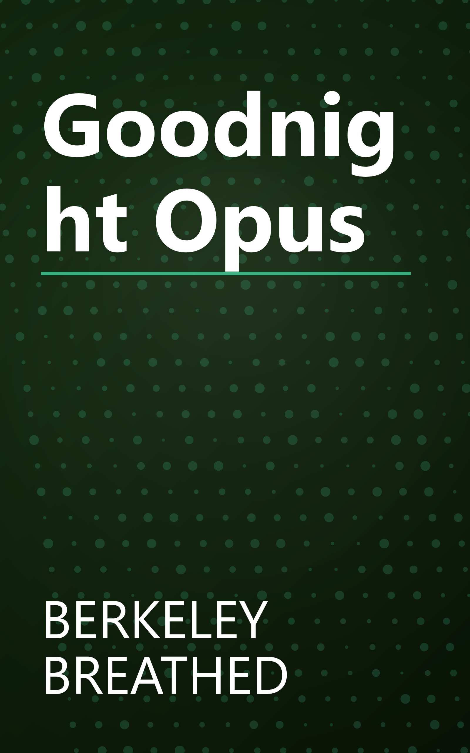 Goodnight Opus book cover