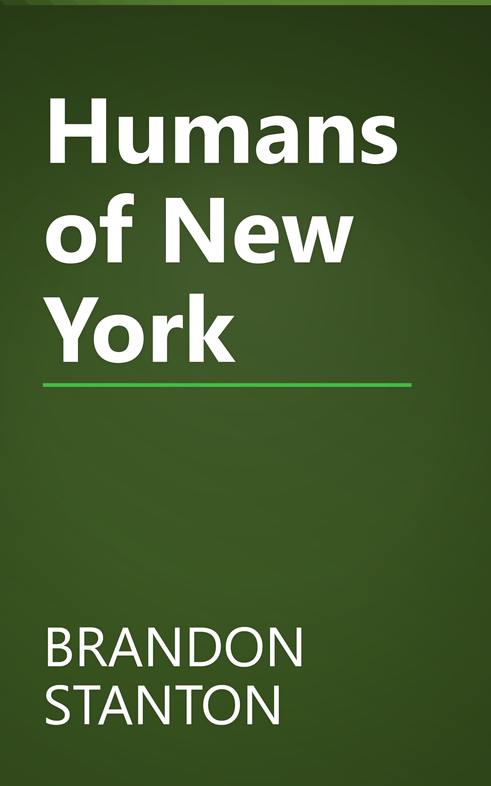 Humans of New York book cover