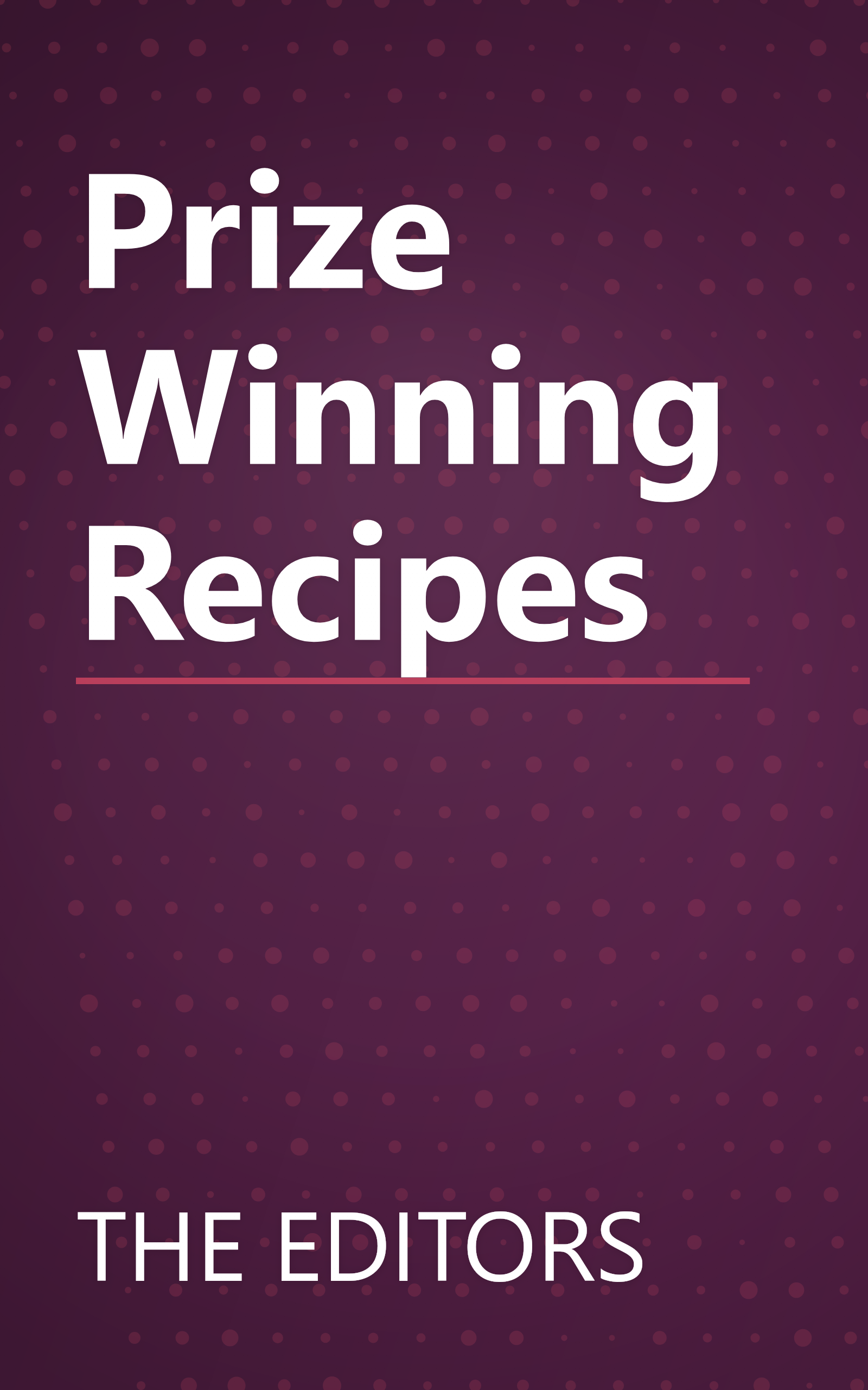 Prize Winning Recipes book cover