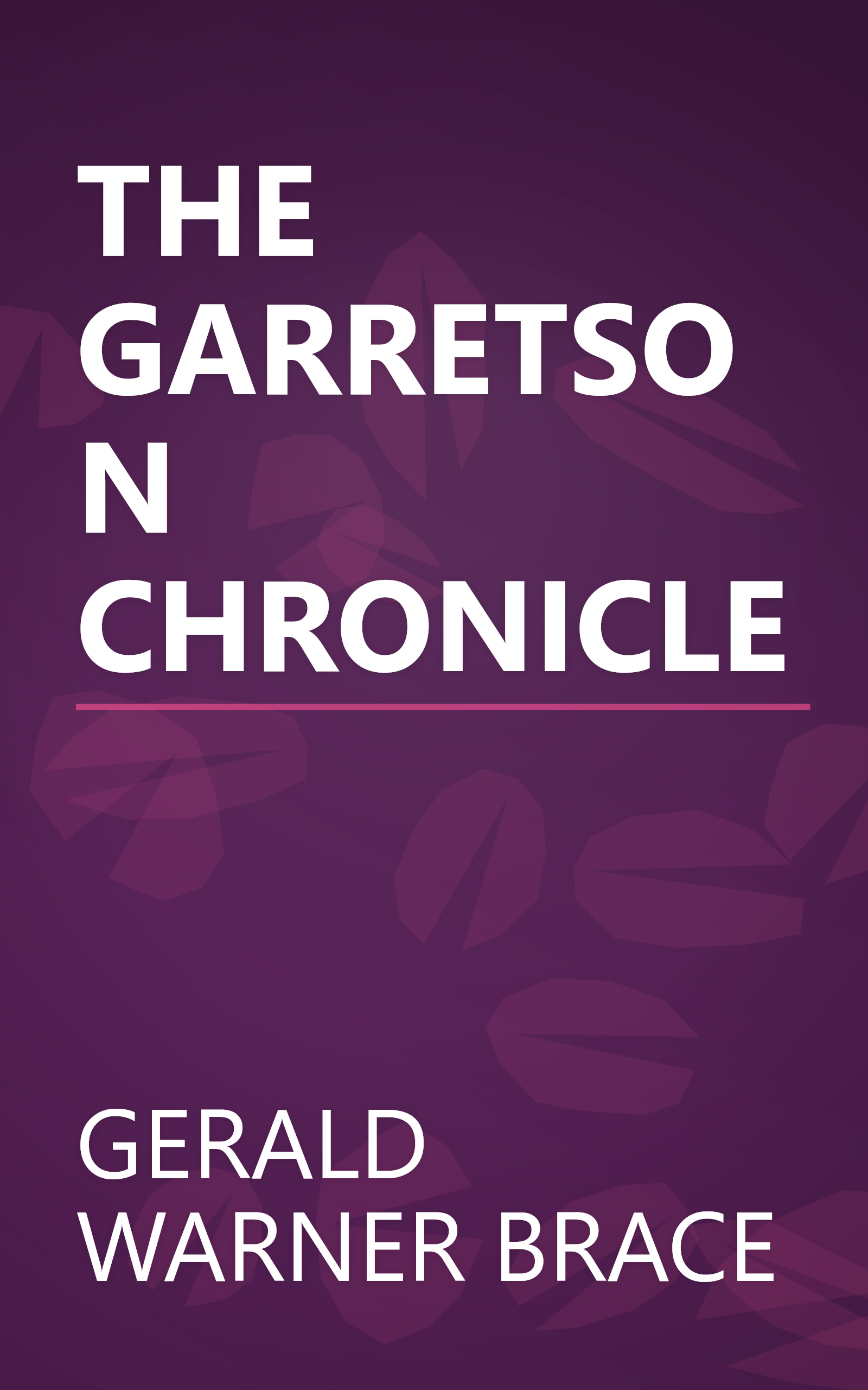 THE GARRETSON CHRONICLE book cover