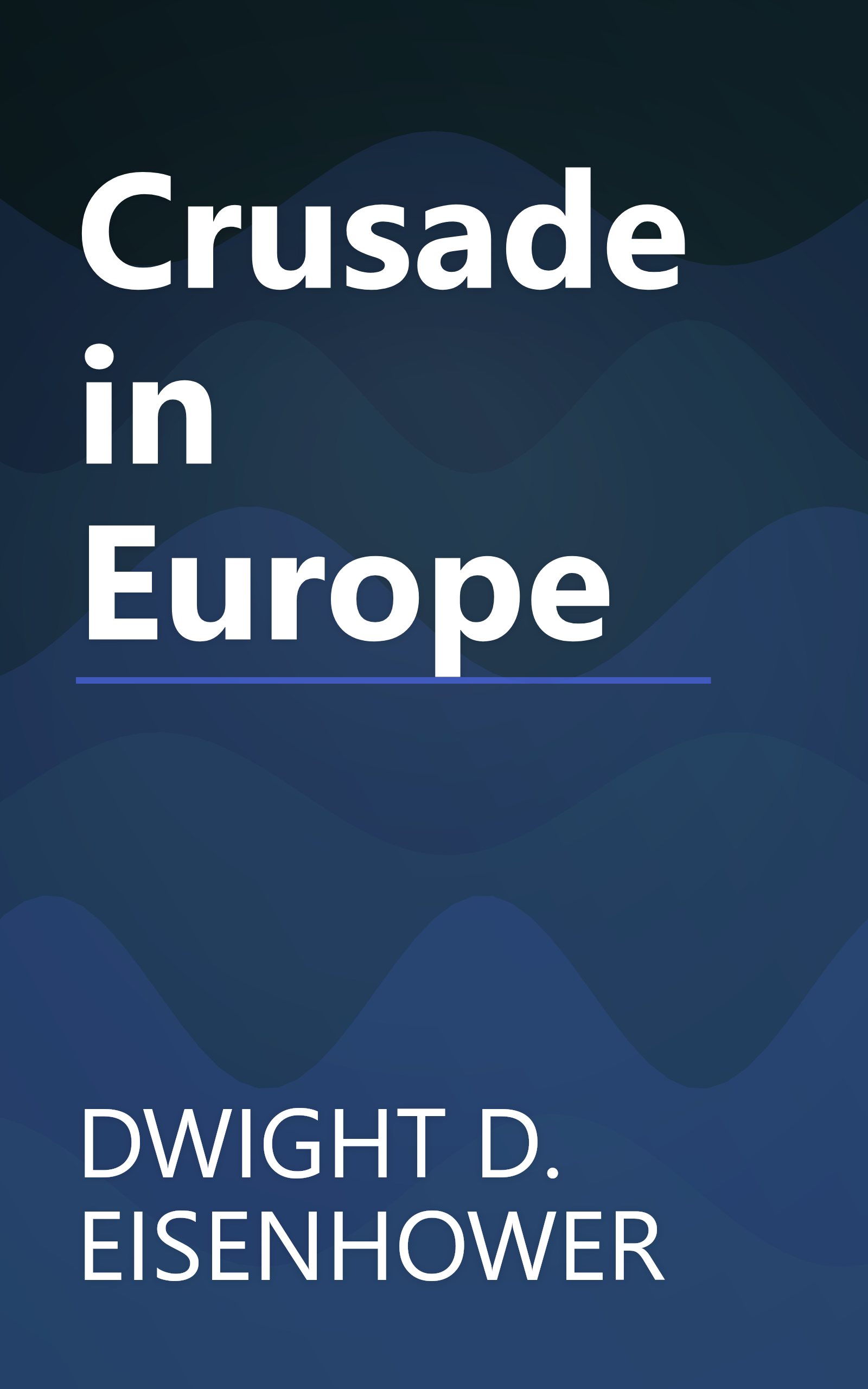 Crusade in Europe book cover