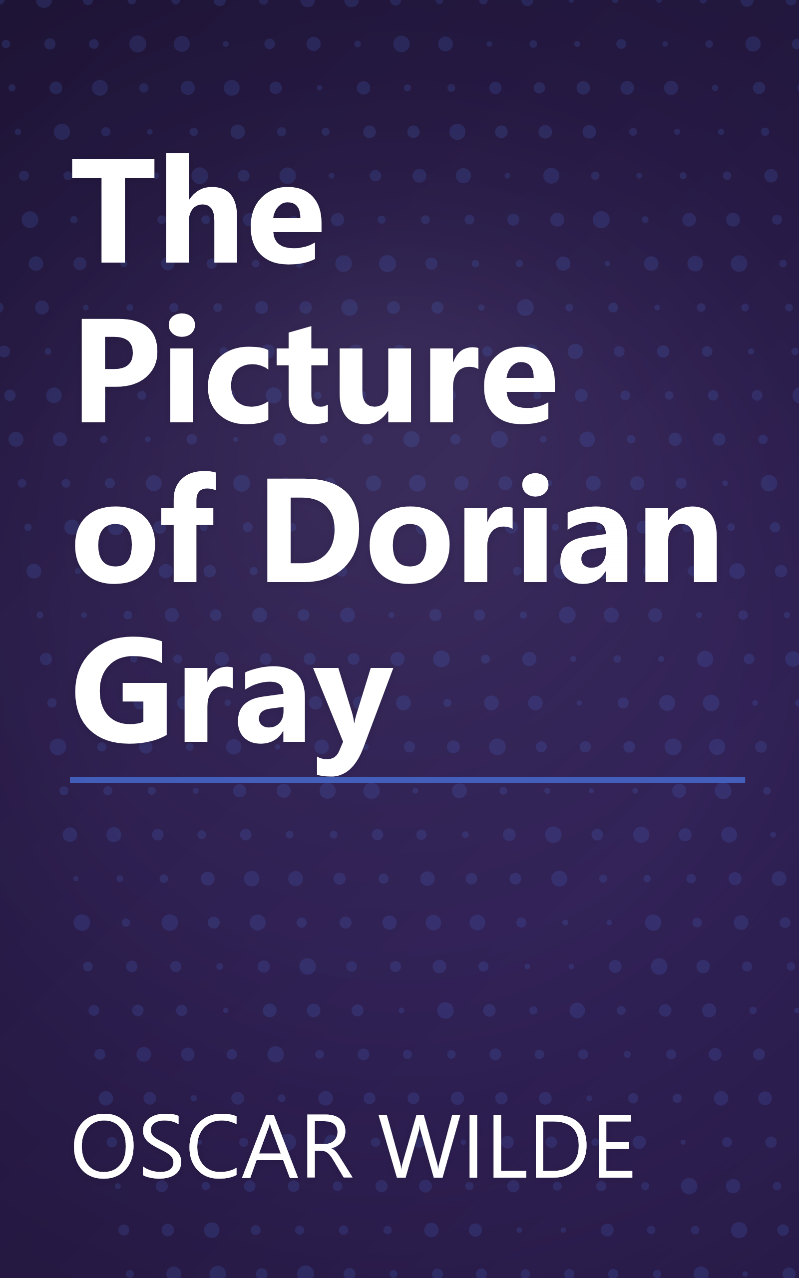 The Picture of Dorian Gray book cover