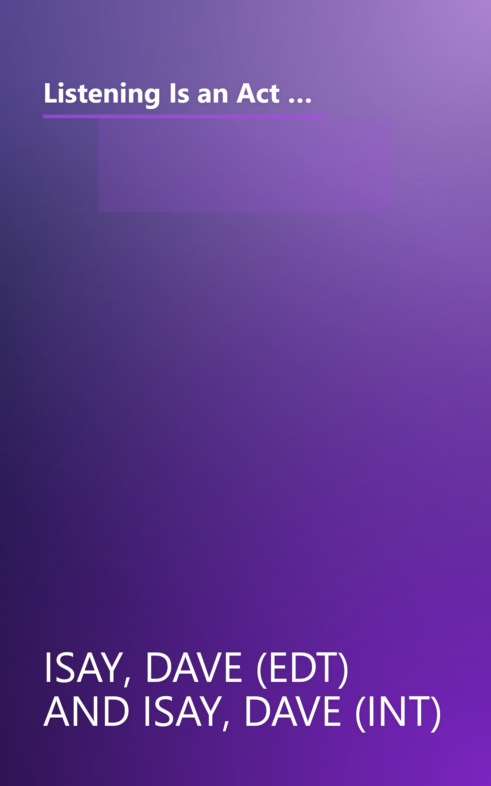 Listening Is an Act of Love: A Celebration of American Life from the StoryCorps Project (Penguin Books for English: Developmental) book cover