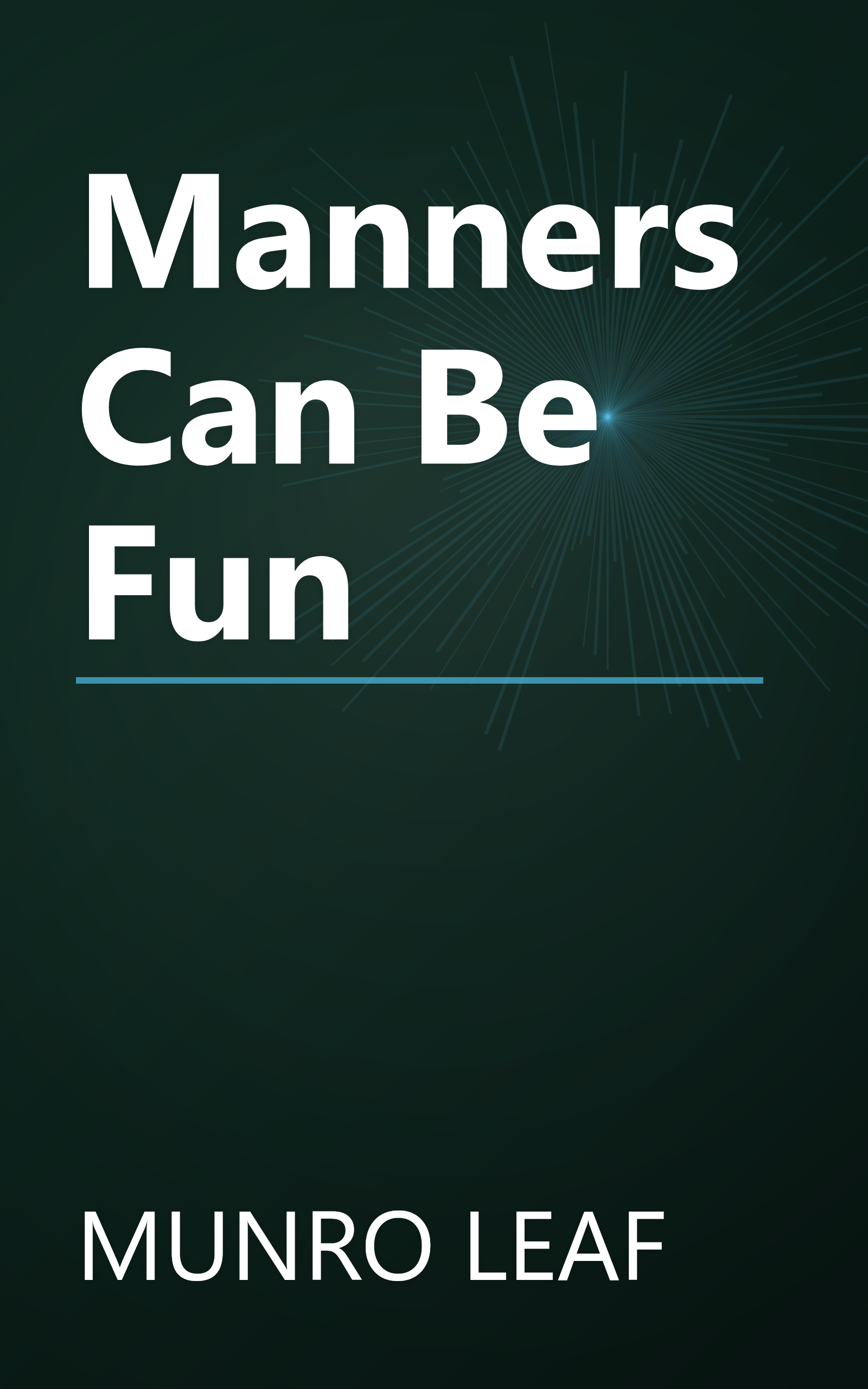 Manners Can Be Fun book cover