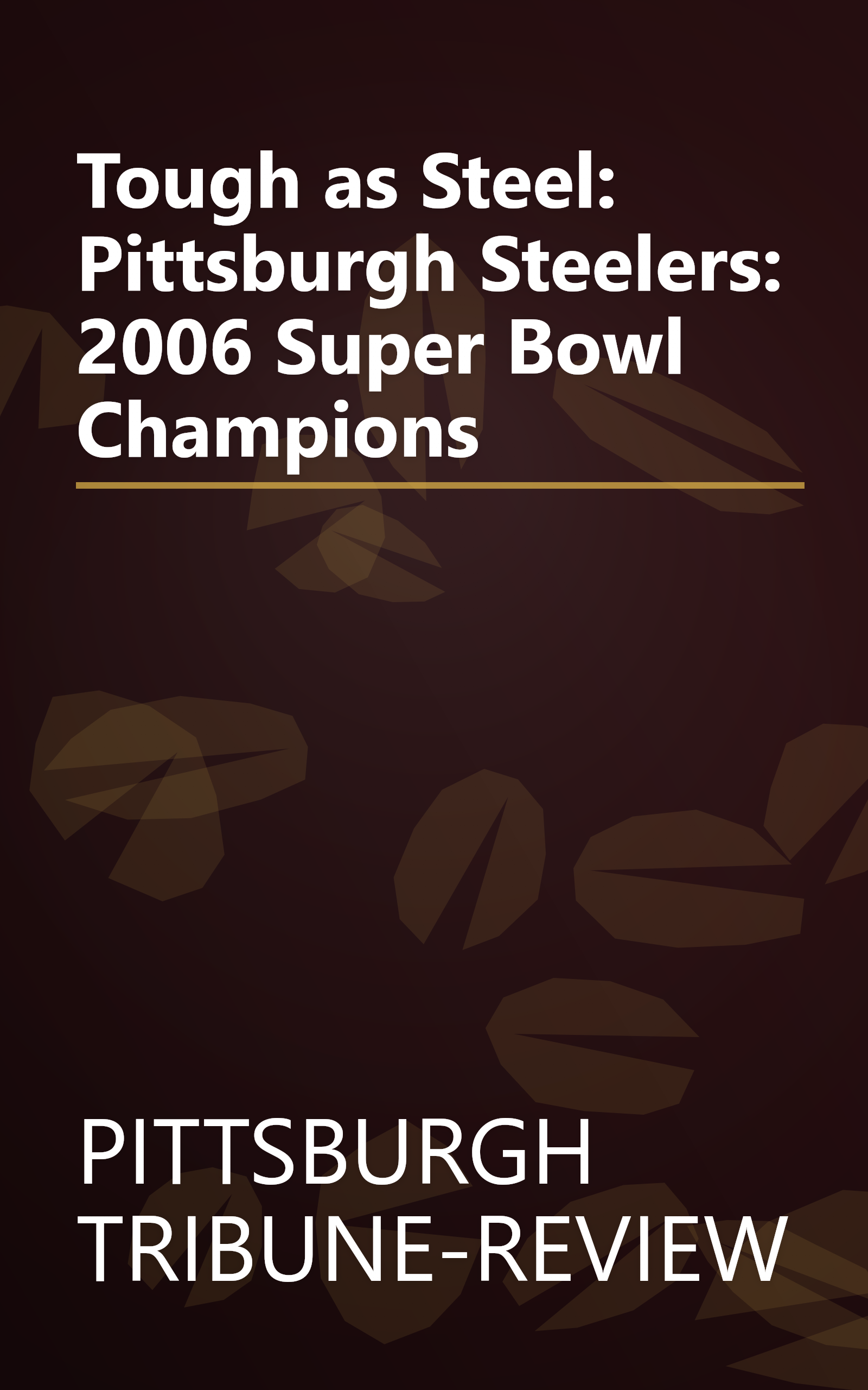 Tough as Steel: Pittsburgh Steelers: 2006 Super Bowl Champions book cover