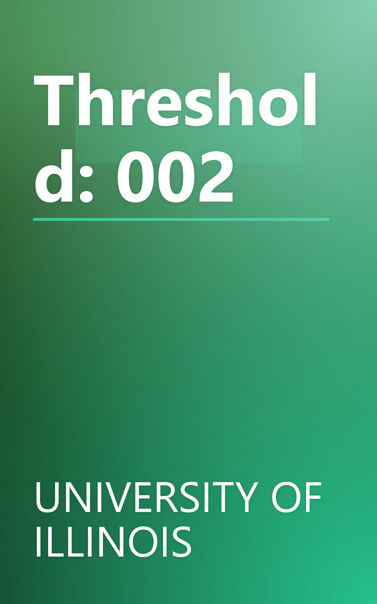 Threshold: 002 book cover