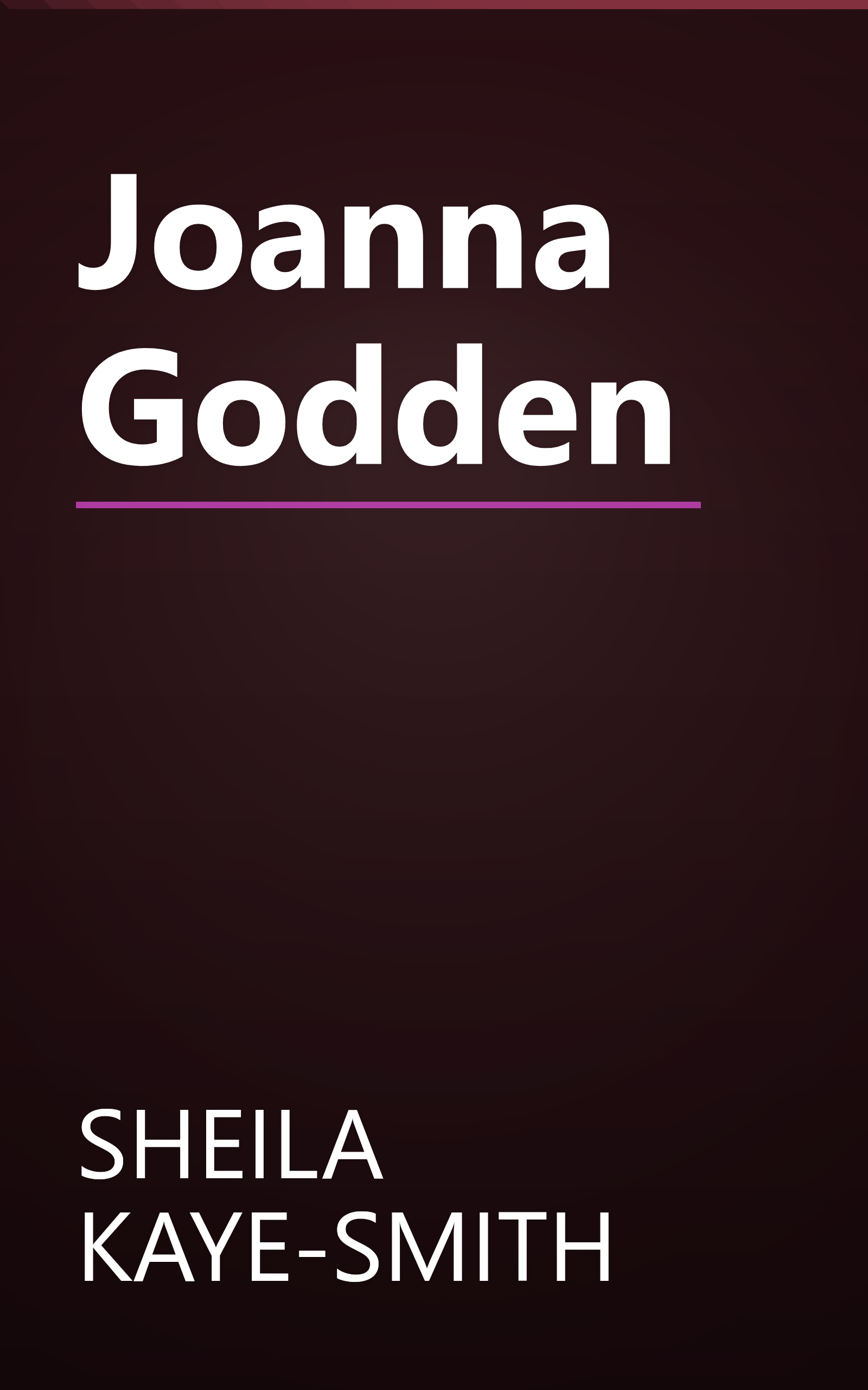 Joanna Godden book cover