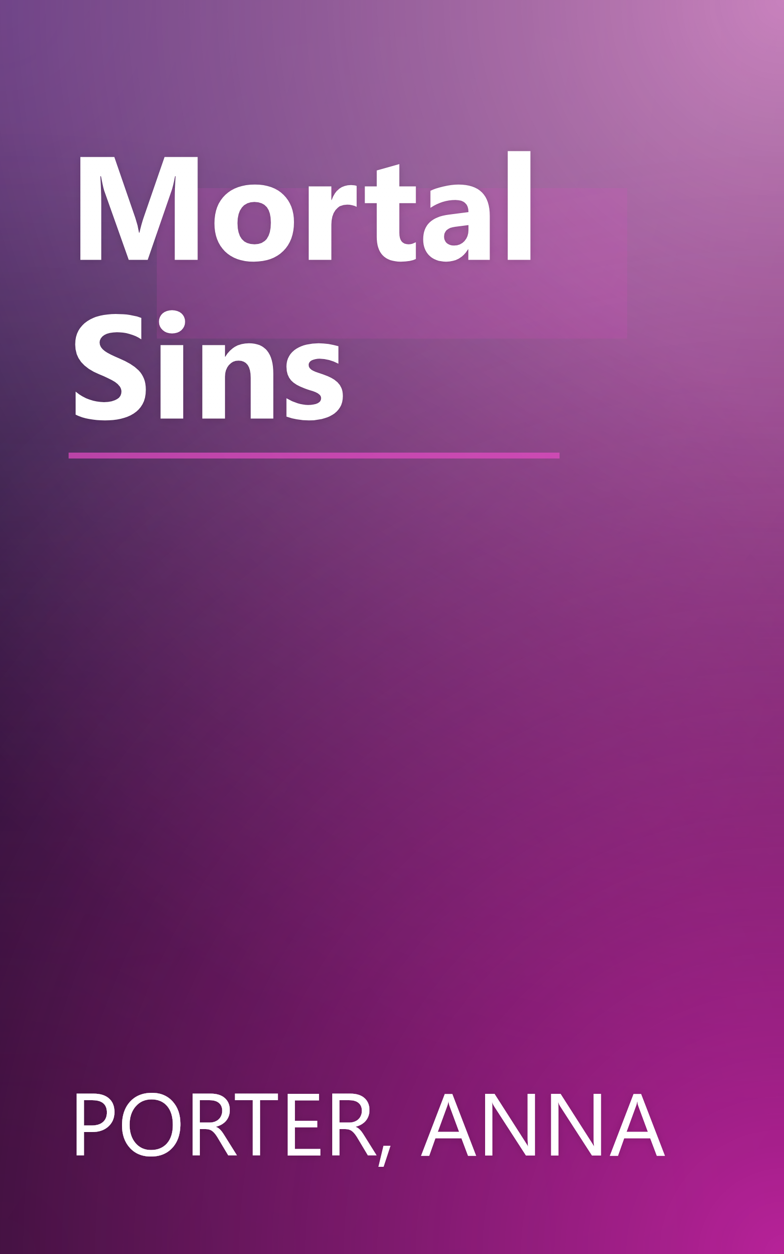 Mortal Sins book cover