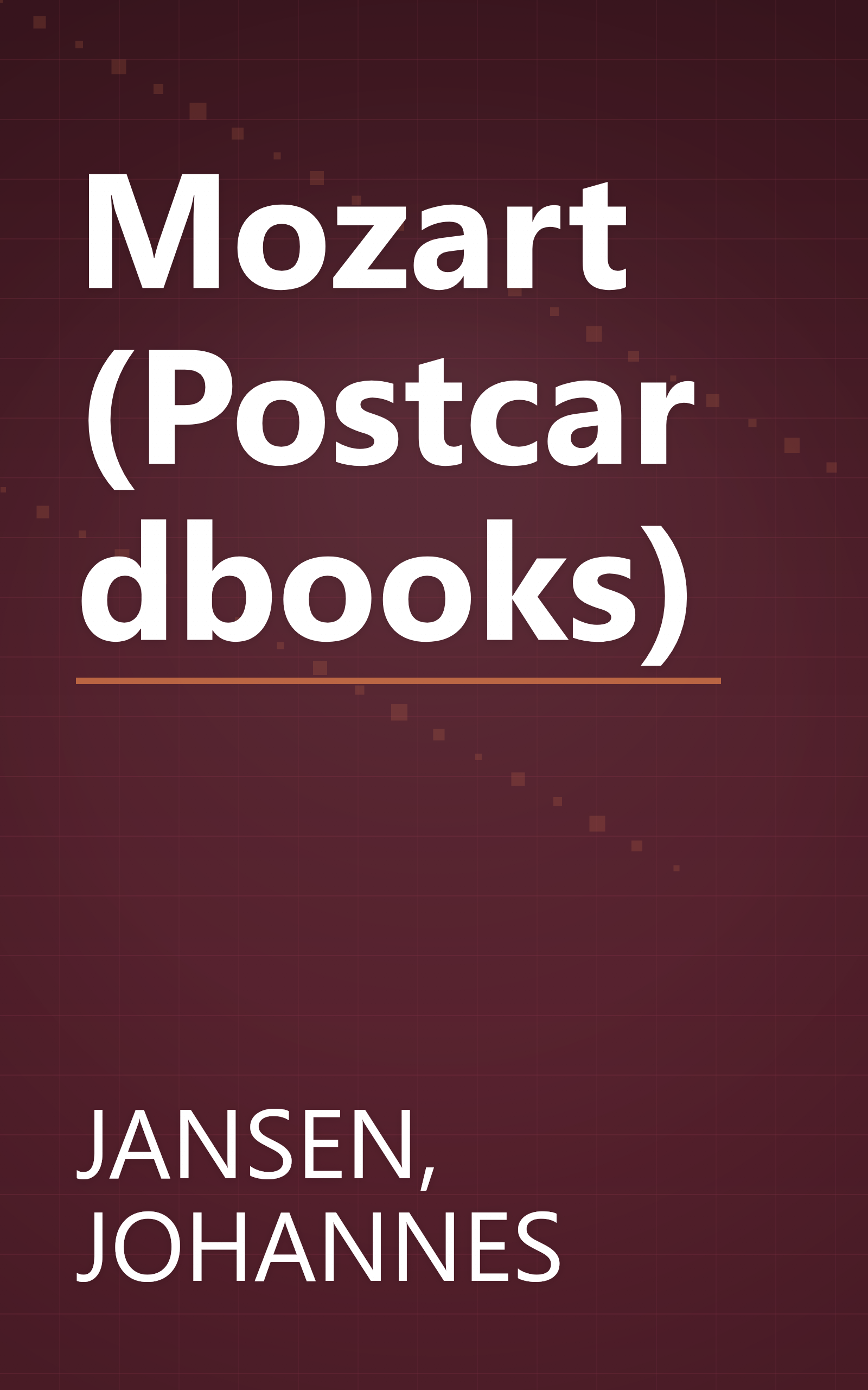 Mozart (Postcardbooks) book cover