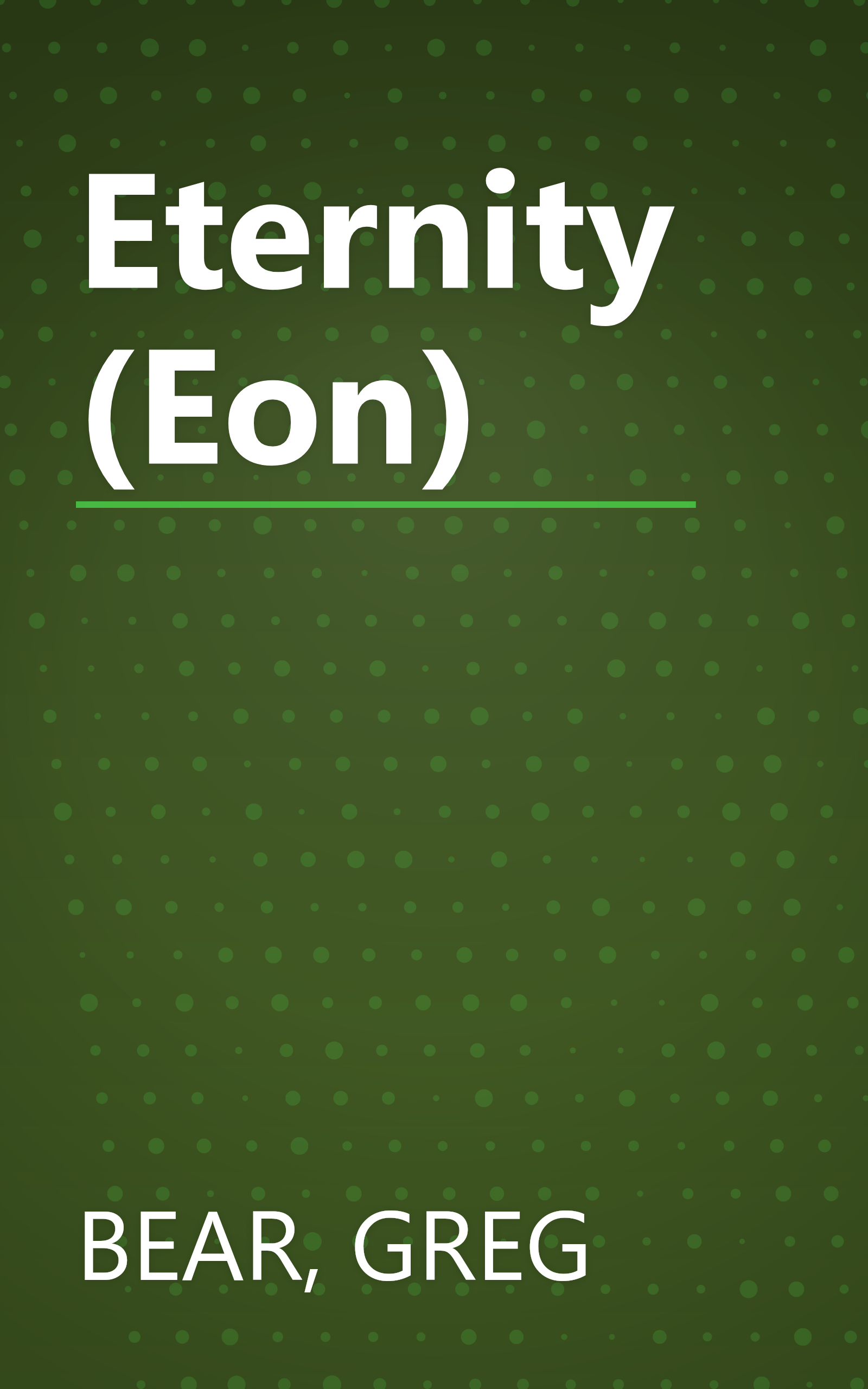 Eternity (Eon) book cover