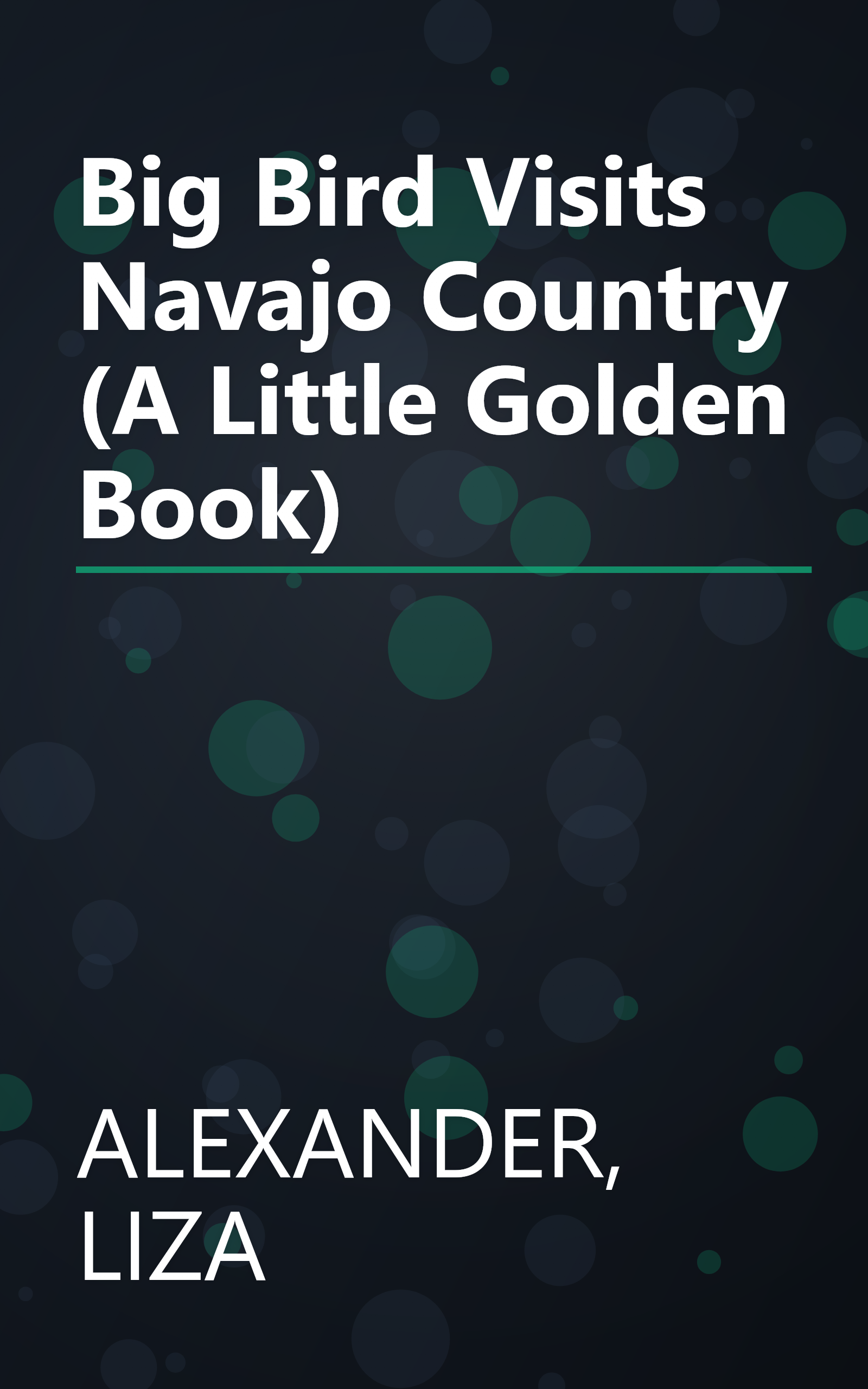 Big Bird Visits Navajo Country (A Little Golden Book) book cover