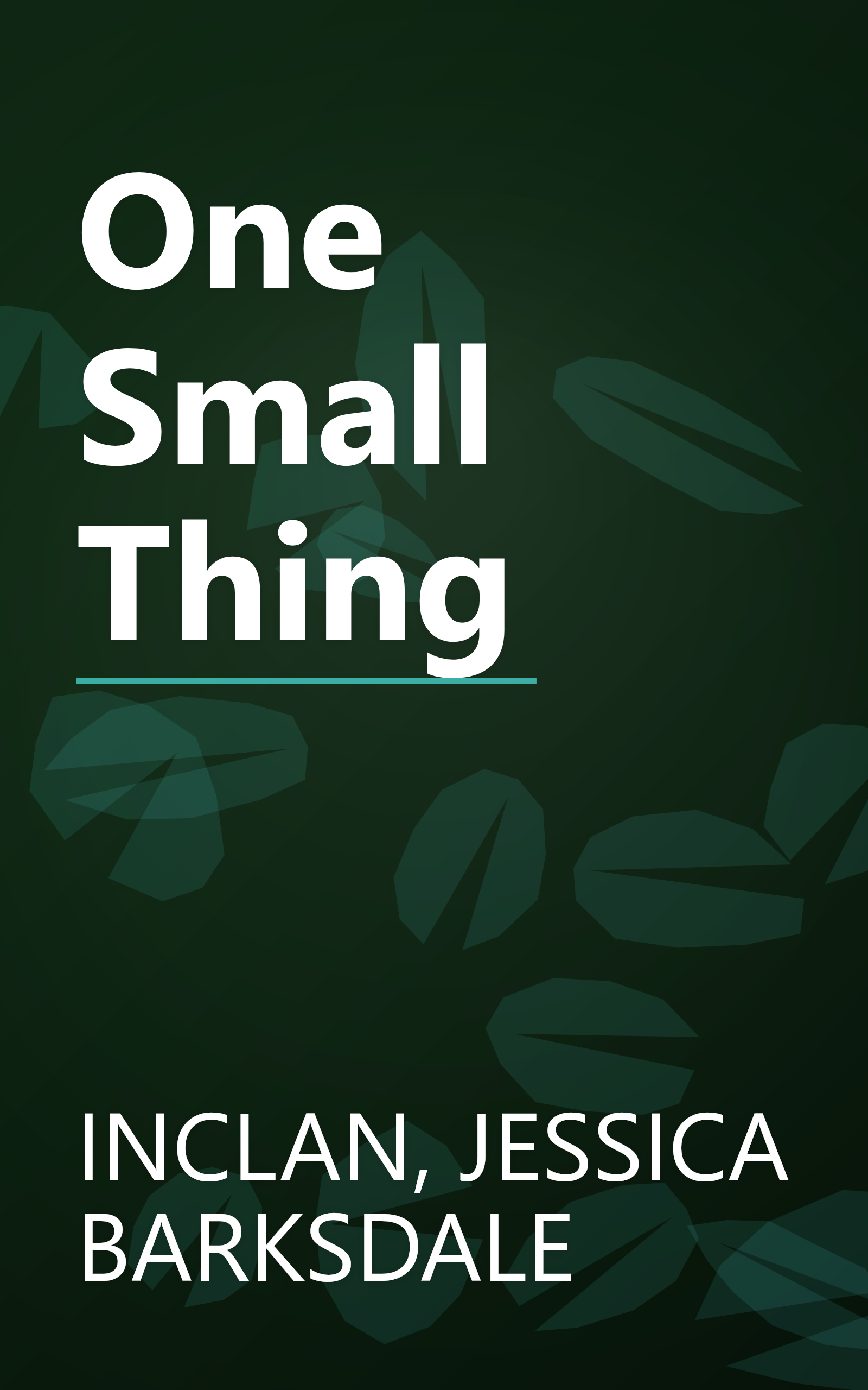 One Small Thing book cover
