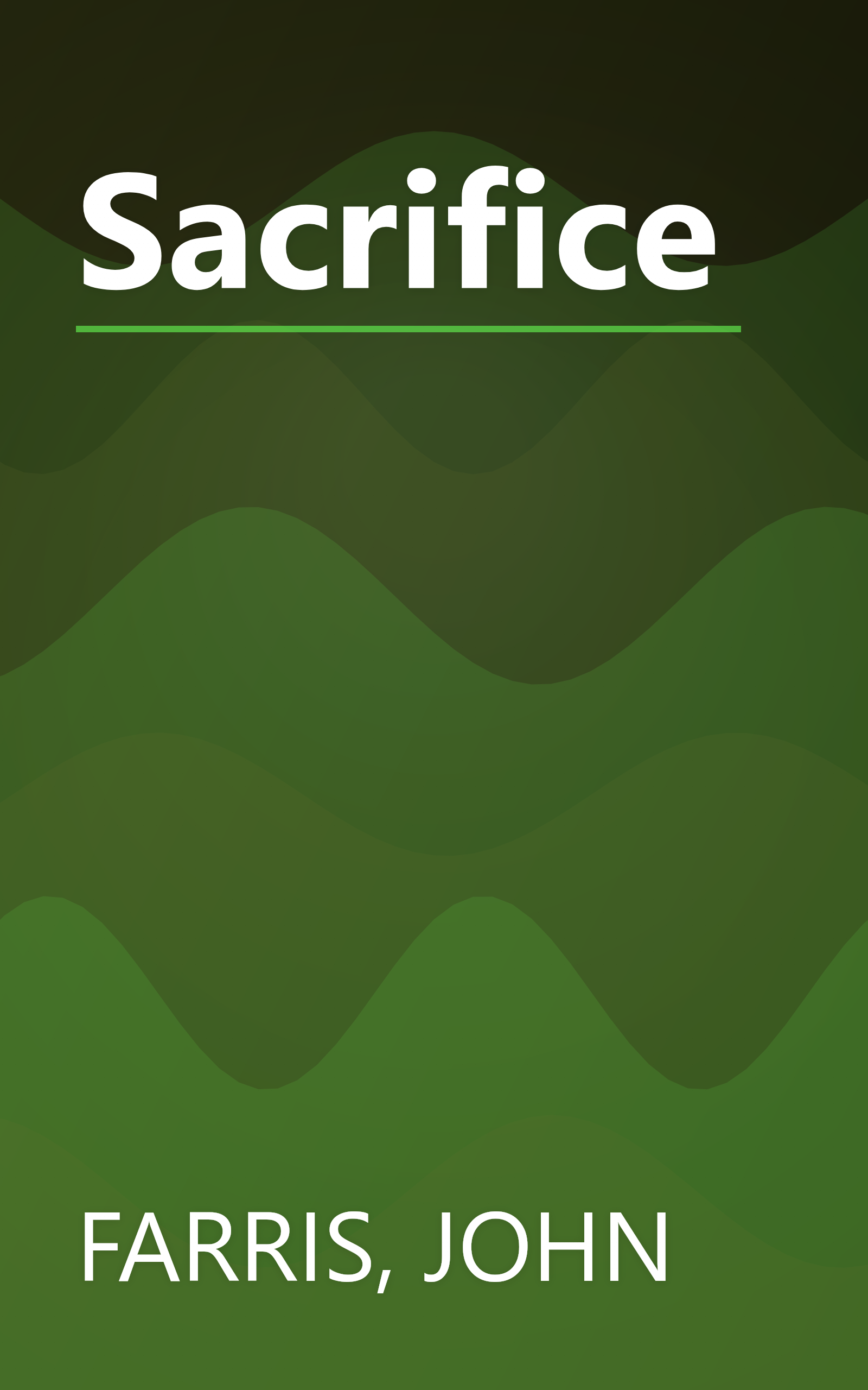 Sacrifice book cover