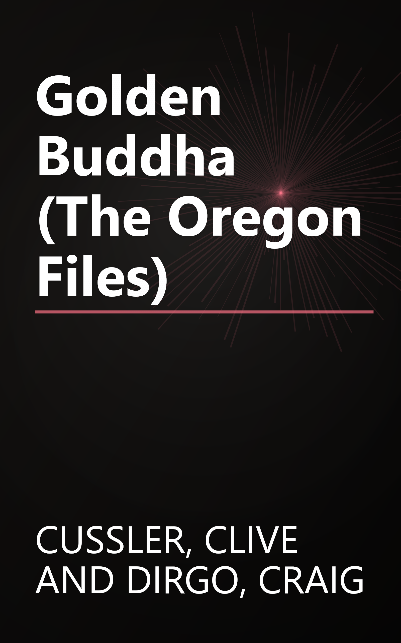 Golden Buddha (The Oregon Files) book cover
