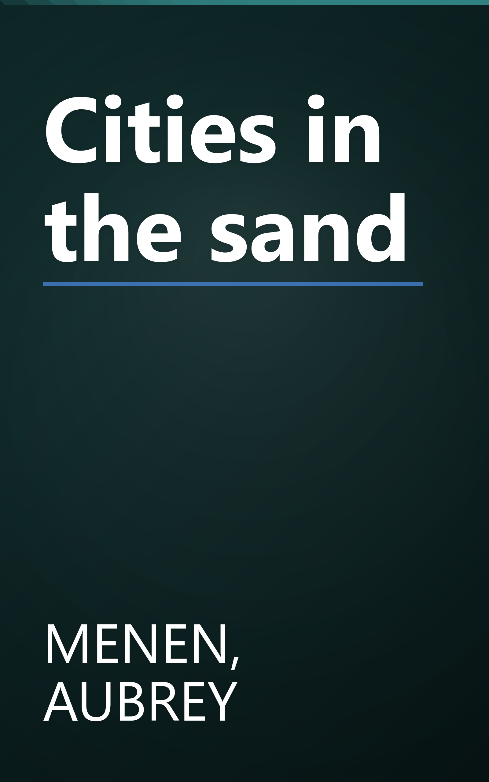 Cities in the sand book cover