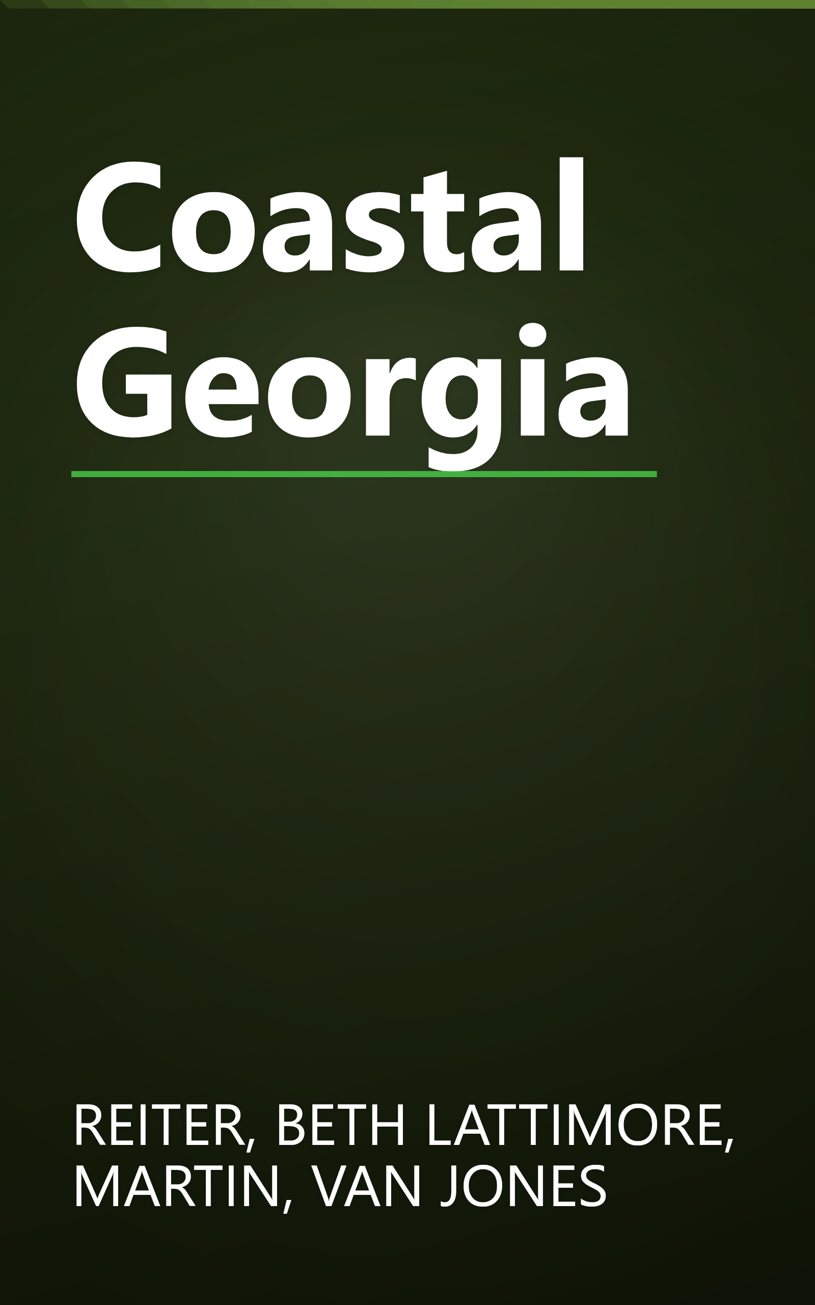 Coastal Georgia book cover