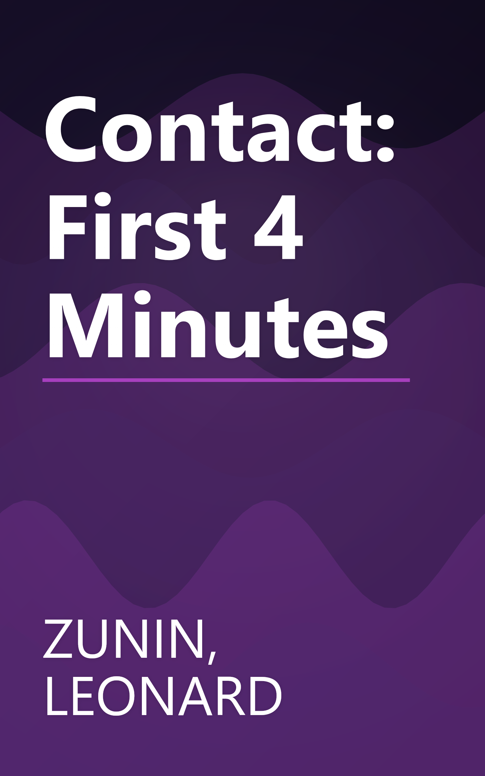 Contact: First 4 Minutes book cover