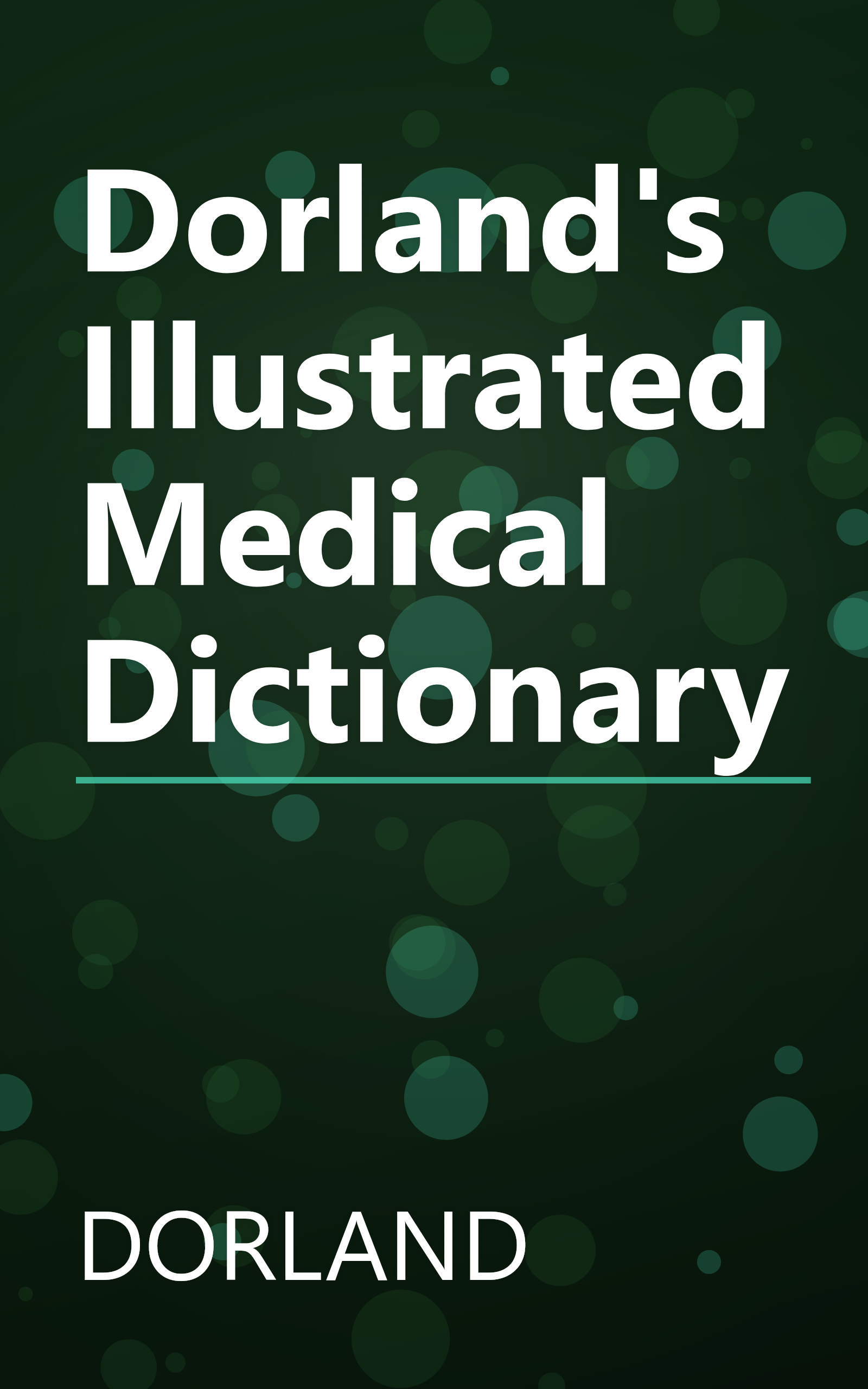 Dorland's Illustrated Medical Dictionary book cover