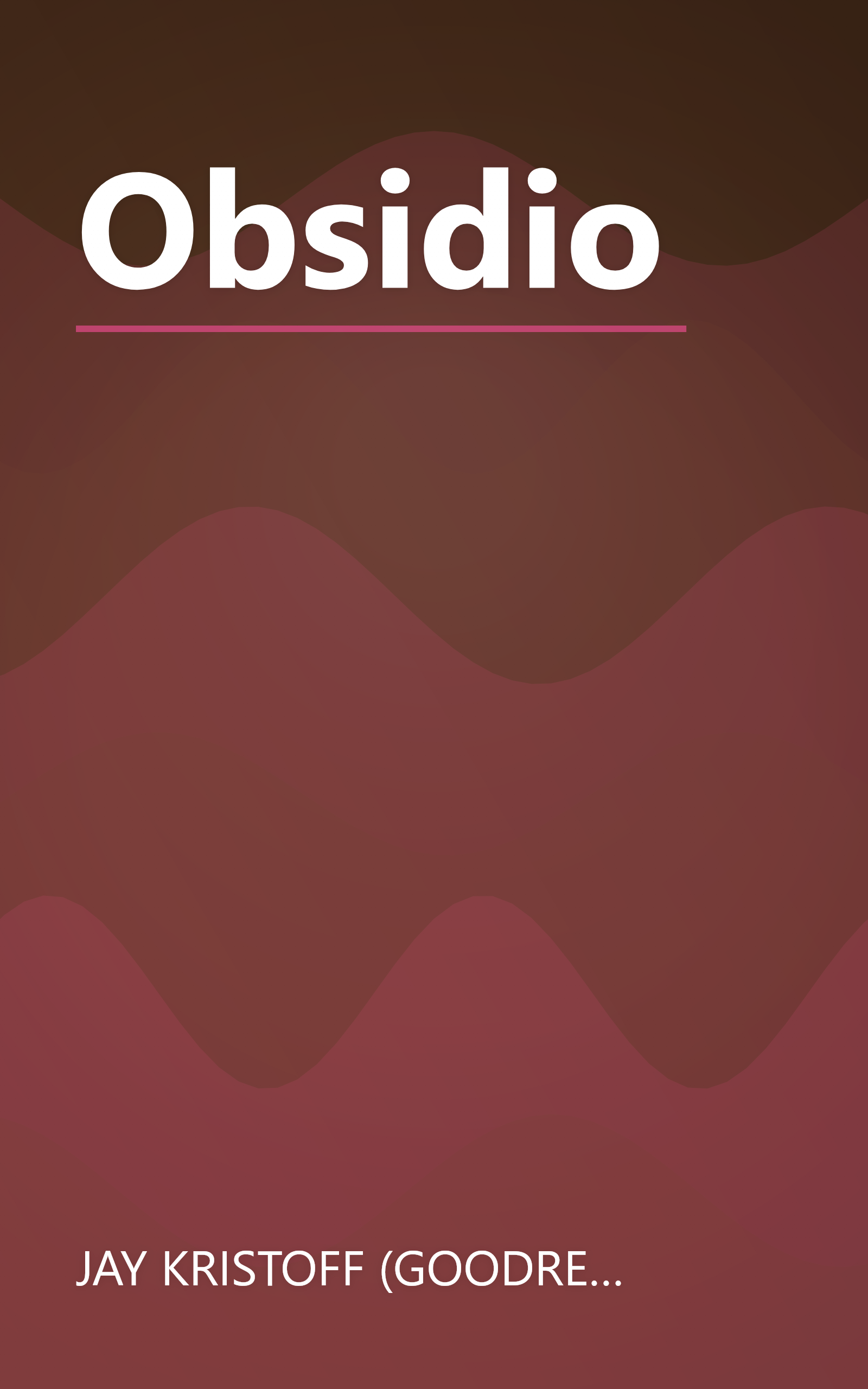 Obsidio book cover